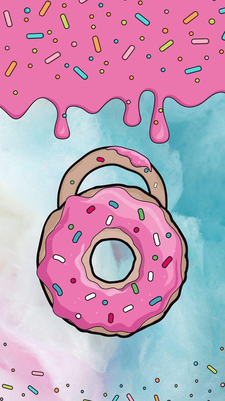 Simpsons Donut iPhone Wallpapers - Top Free Simpsons Donut iPhone ...