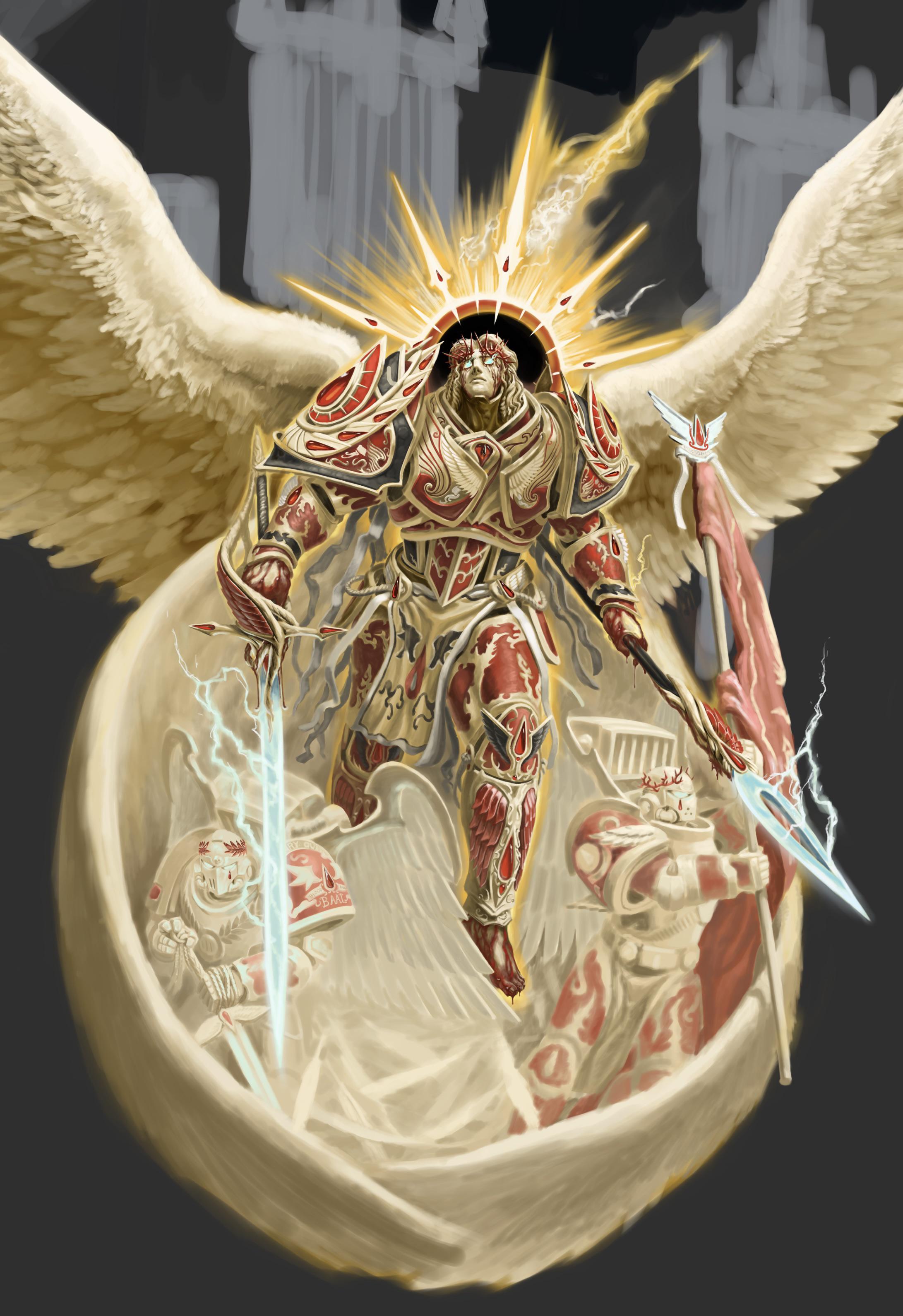 Sanguinius Wallpapers - Top Free Sanguinius Backgrounds - WallpaperAccess