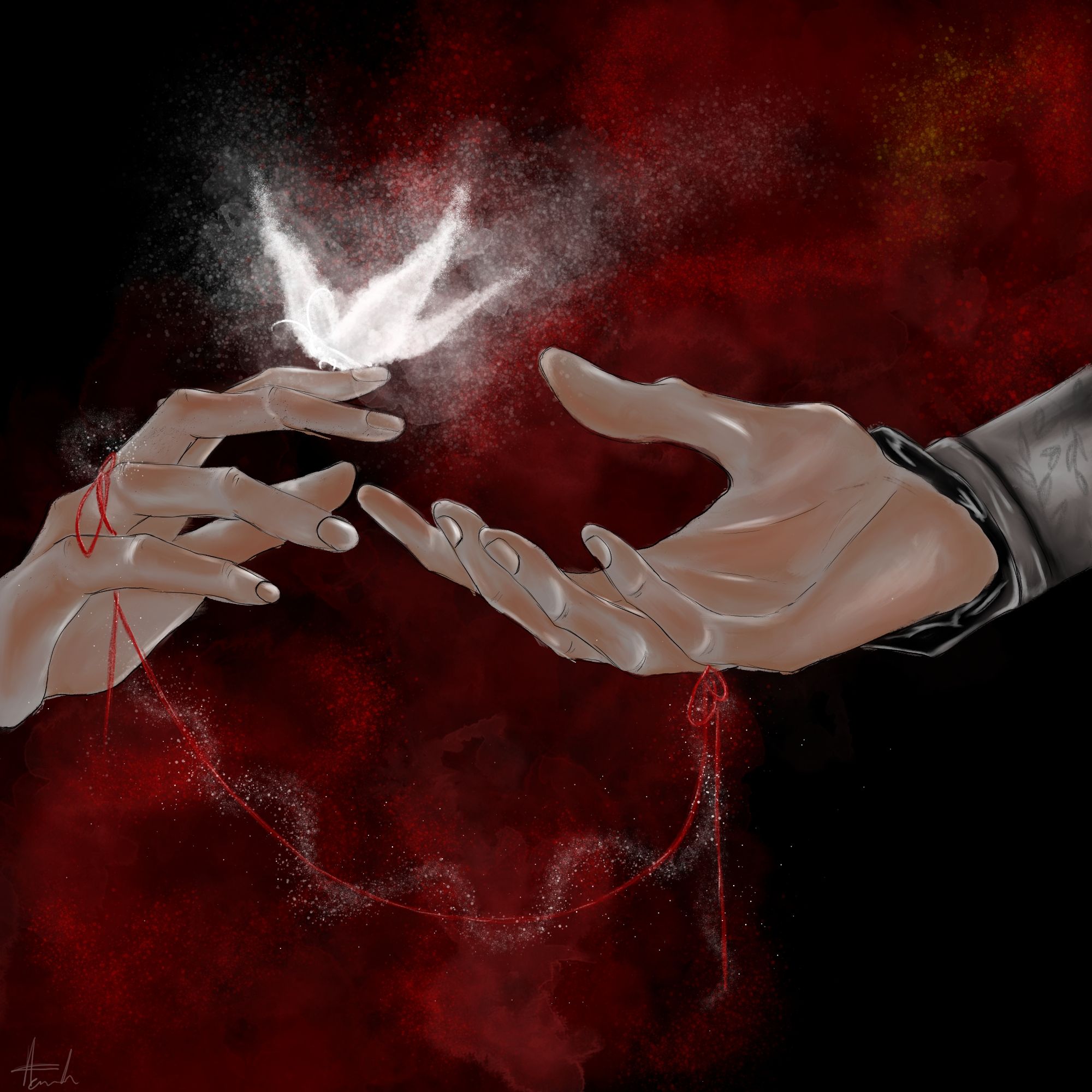 Red String Wallpapers - Top Free Red String Backgrounds - WallpaperAccess