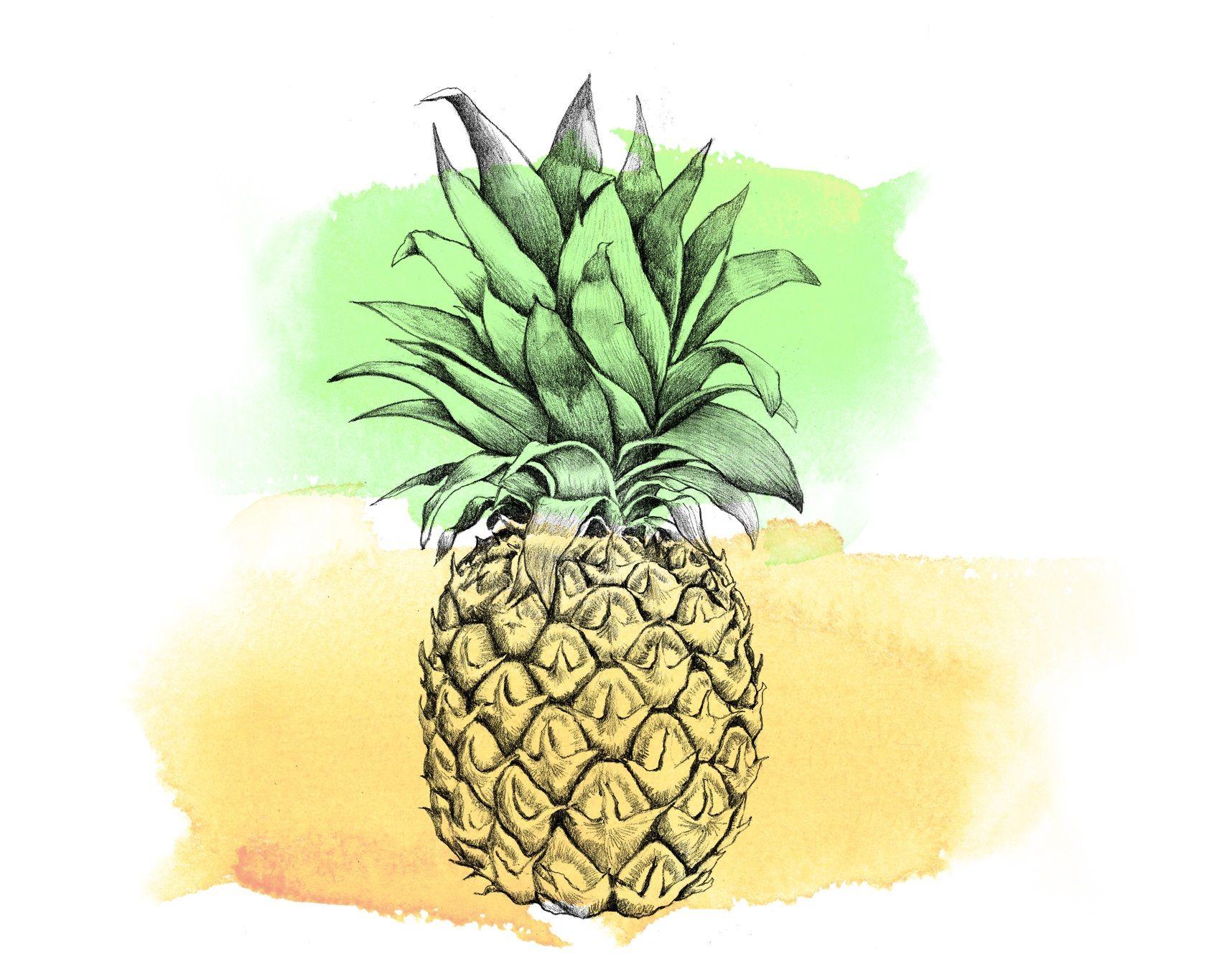 Green Pineapple Wallpapers - Top Free Green Pineapple Backgrounds ...