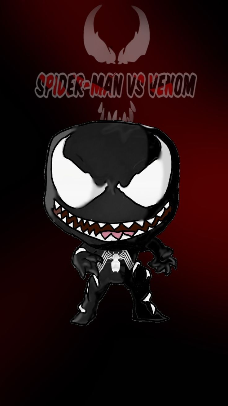 Chibi Venom Wallpapers - Top Free Chibi Venom Backgrounds - WallpaperAccess