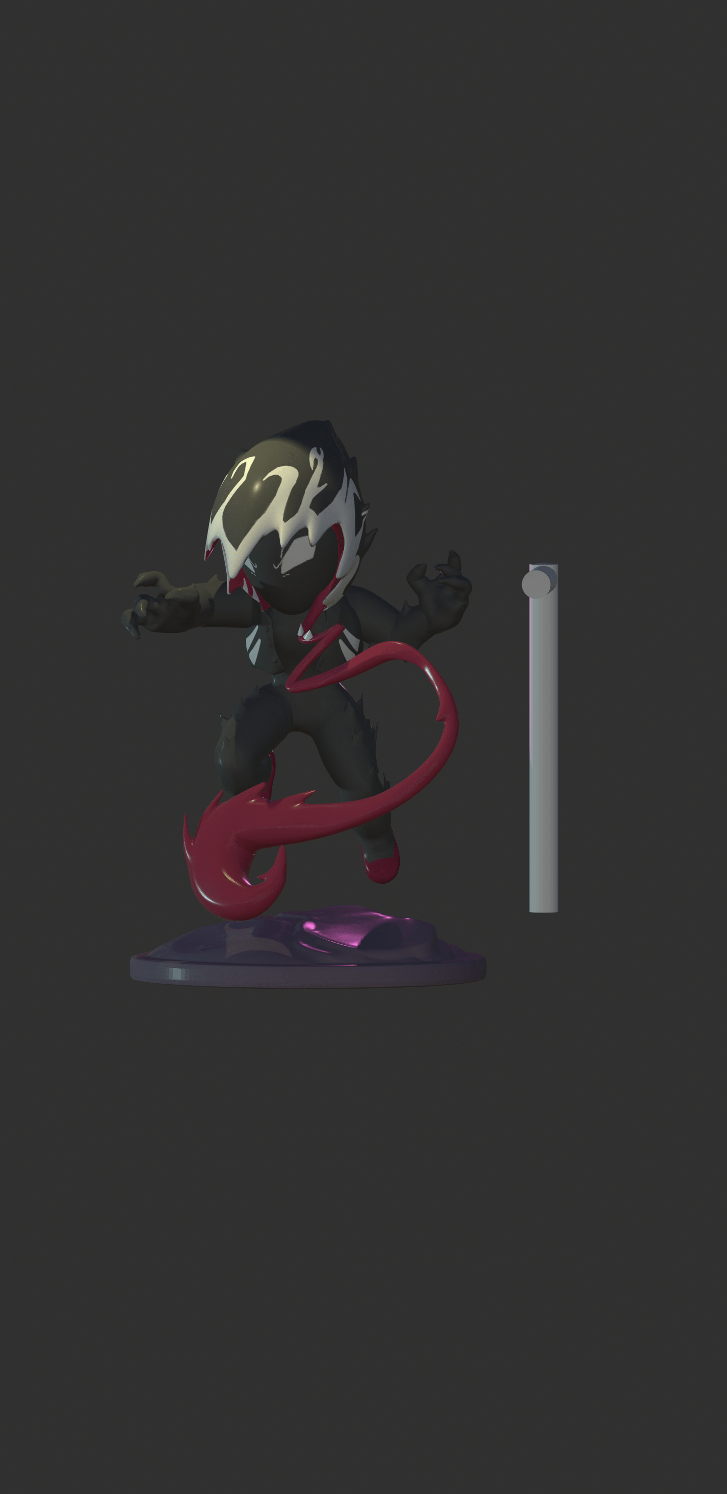 Chibi Venom Wallpapers - Top Free Chibi Venom Backgrounds - WallpaperAccess