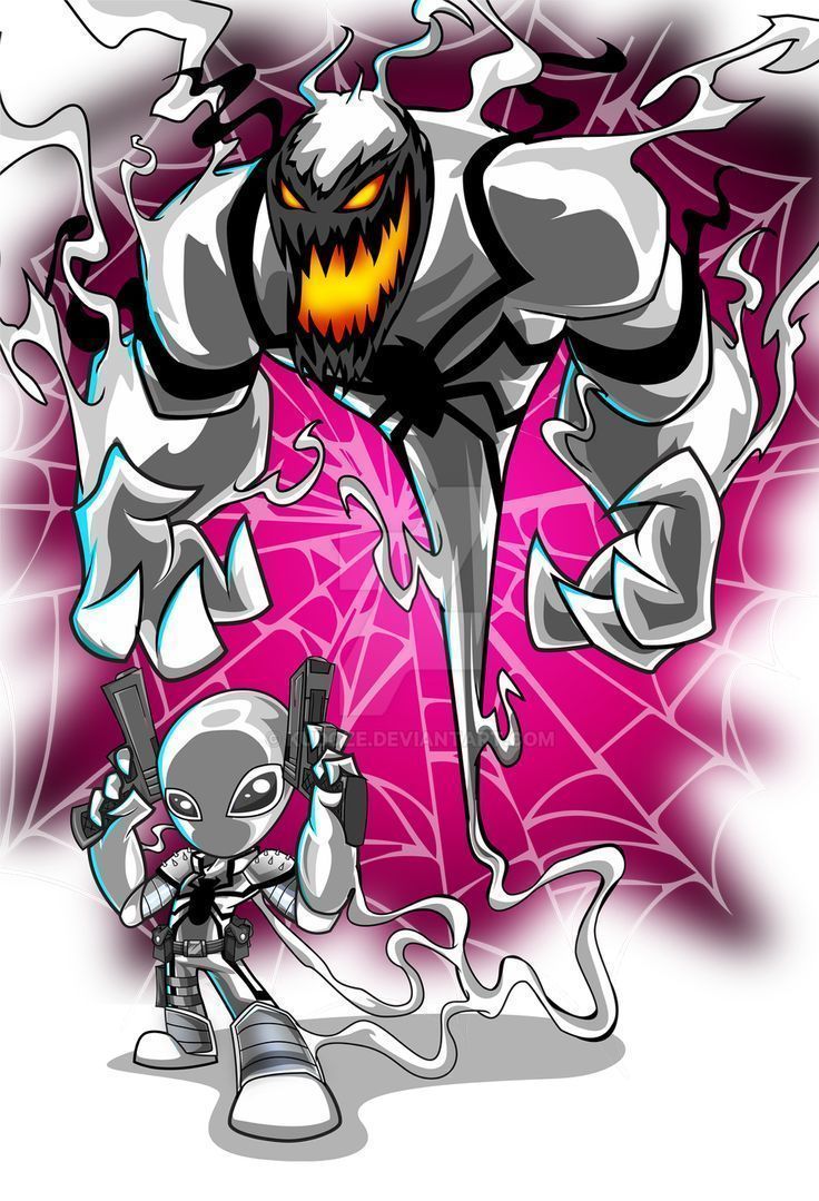 Chibi Venom Wallpapers - Top Free Chibi Venom Backgrounds - WallpaperAccess