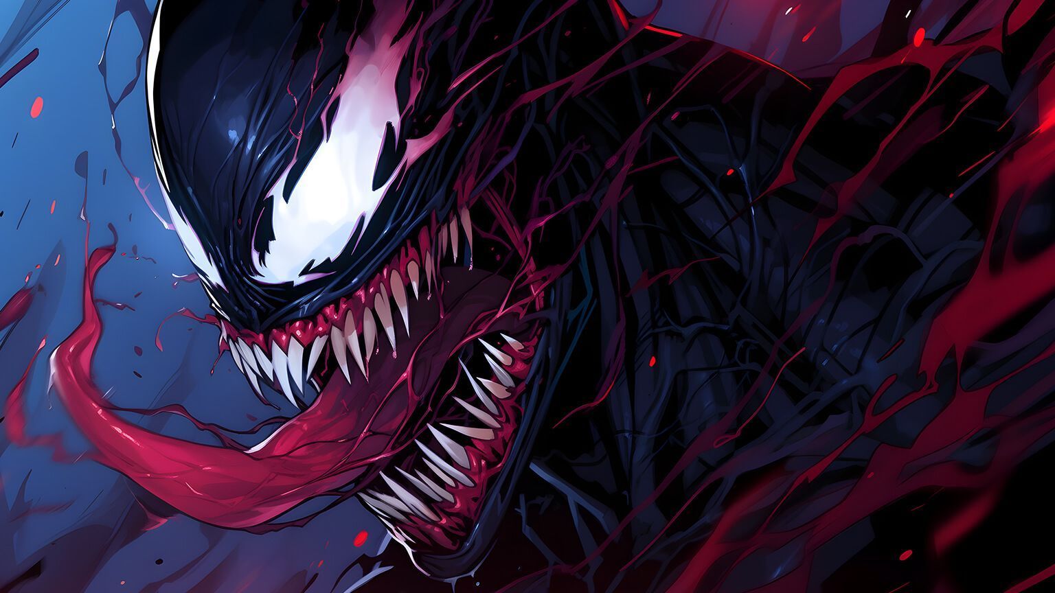 Chibi Venom Wallpapers - Top Free Chibi Venom Backgrounds - WallpaperAccess