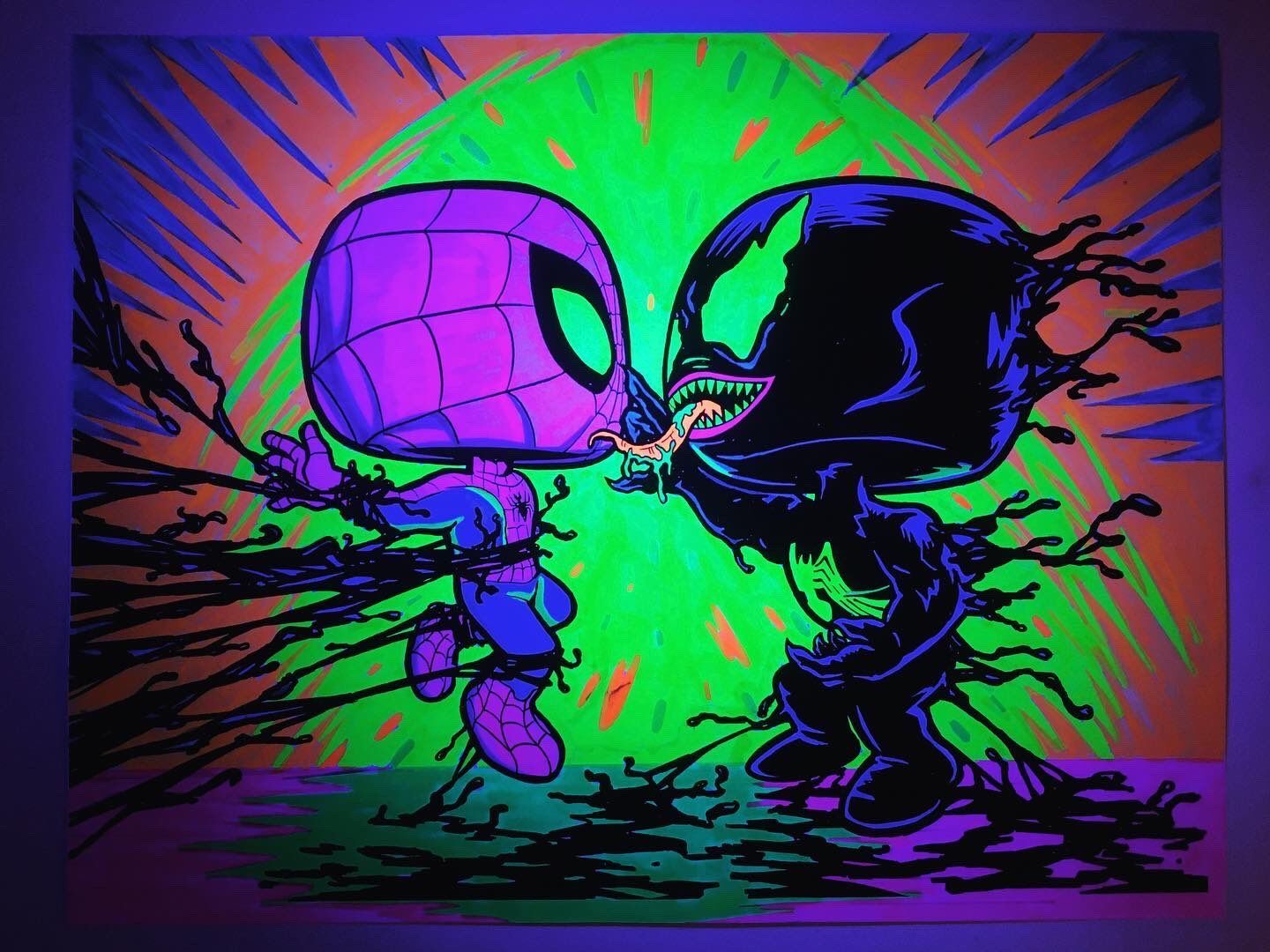 Chibi Venom Wallpapers - Top Free Chibi Venom Backgrounds - WallpaperAccess