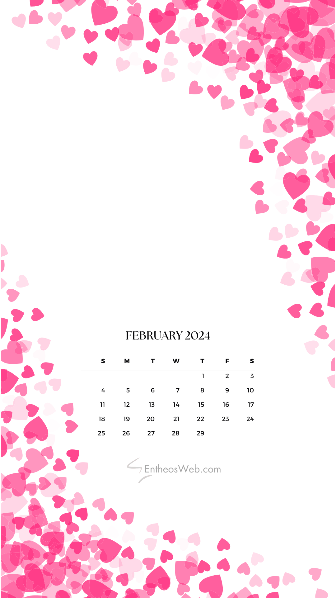 February 2024 Calendar Wallpapers - Top Free February 2024 Calendar ...
