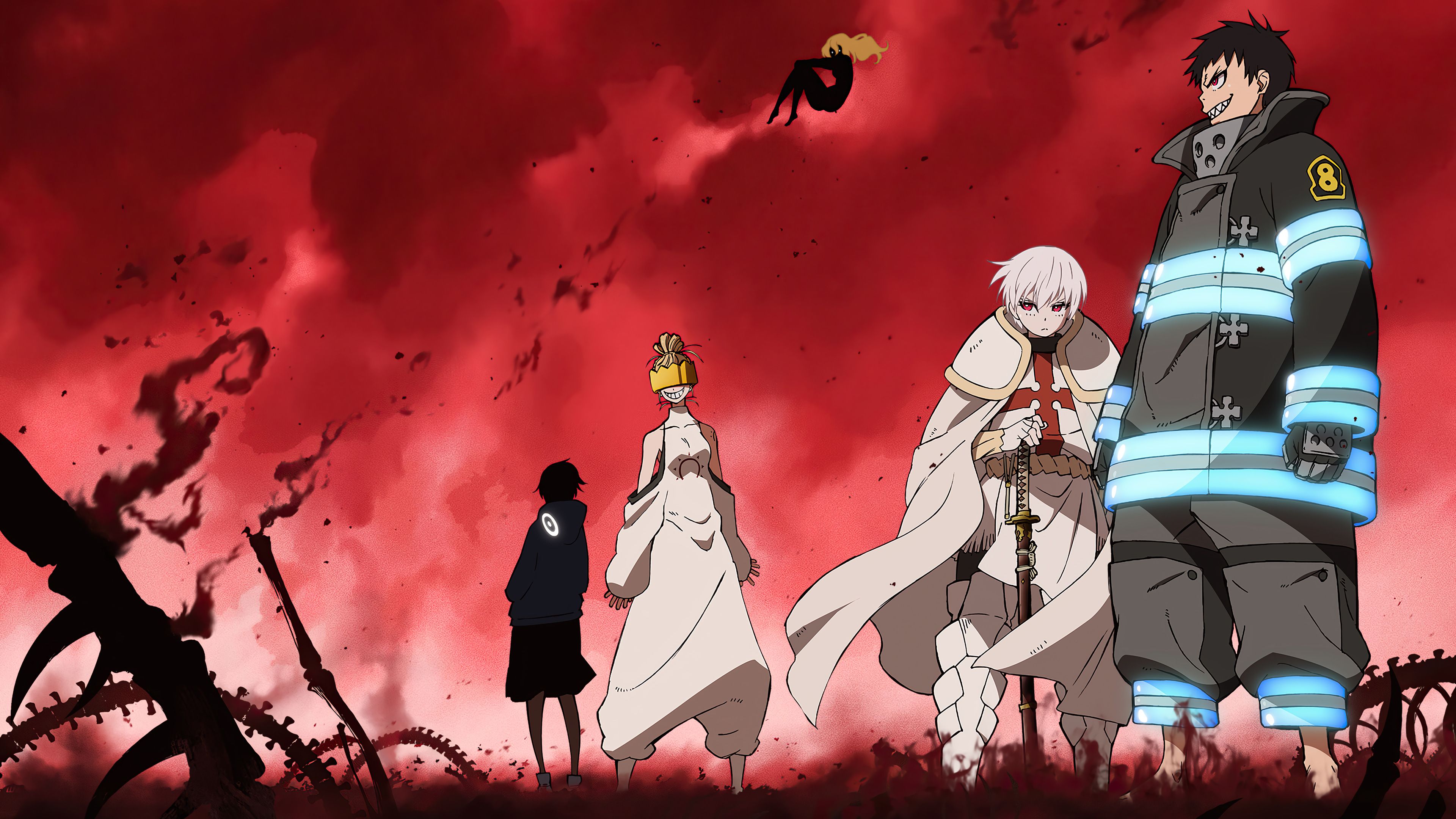 Fire Force 4k Wallpapers - Top Free Fire Force 4k Backgrounds ...