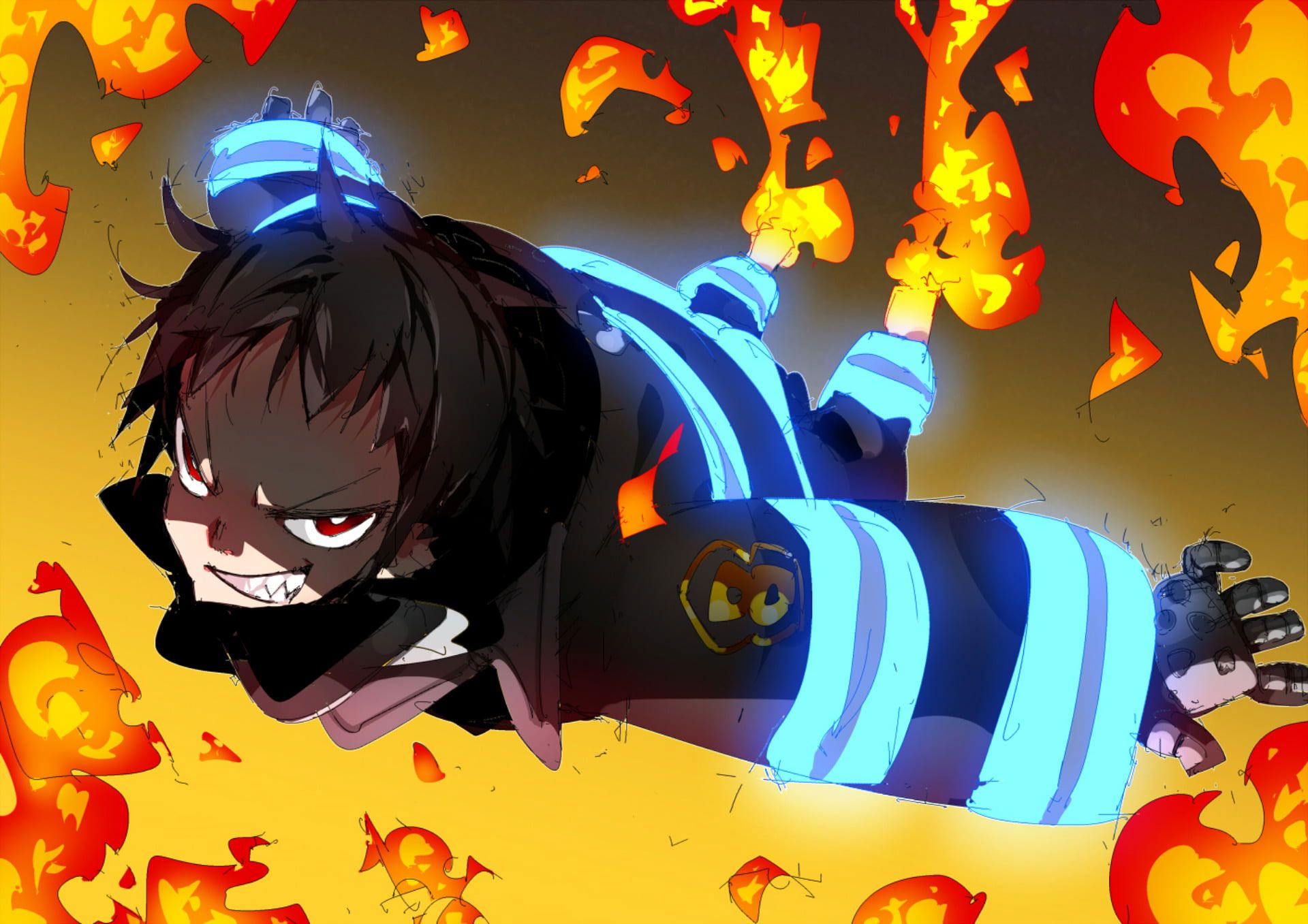 Fire Force 4k Wallpapers - Top Free Fire Force 4k Backgrounds ...