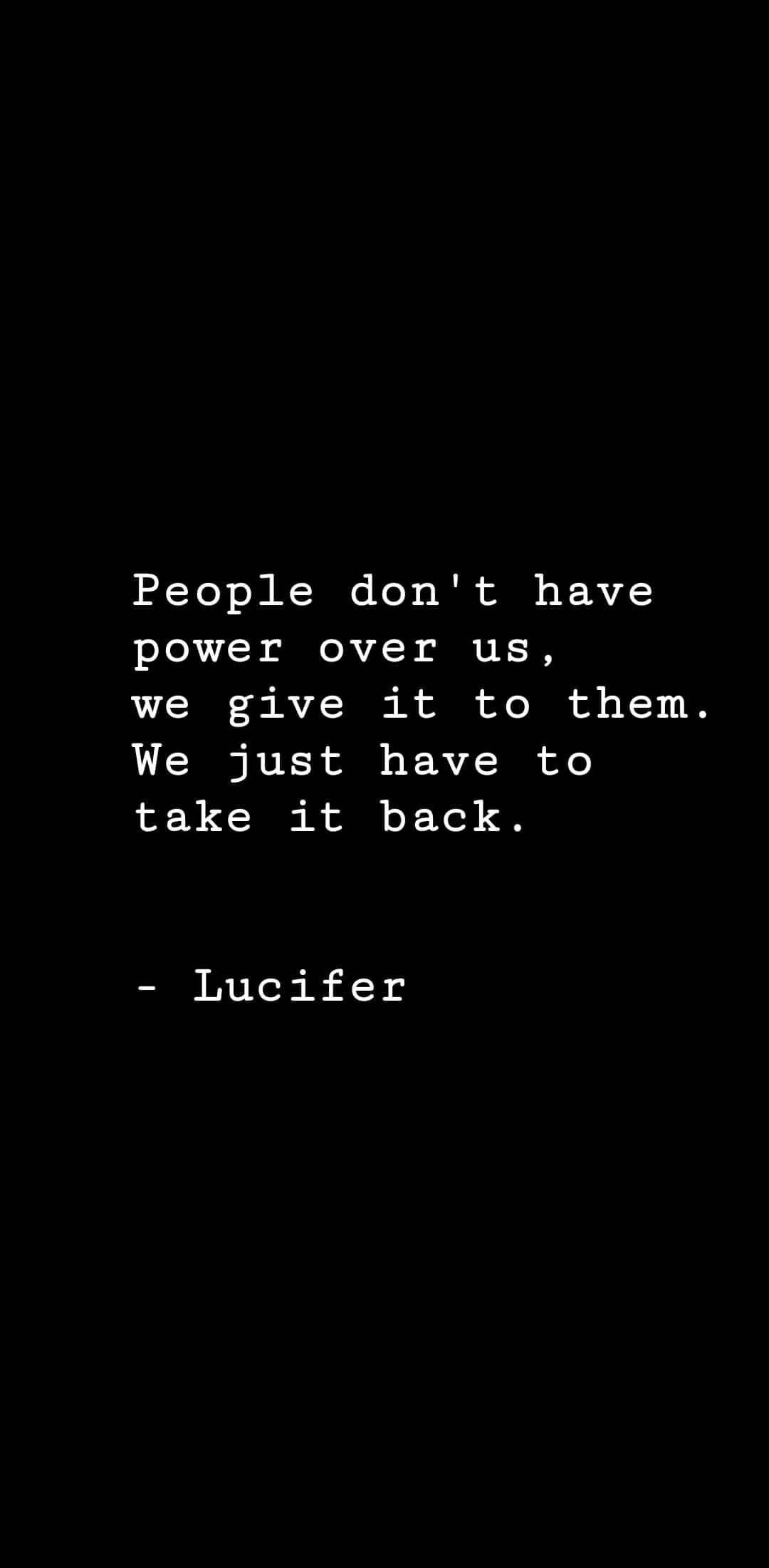 Lucifer Quotes Wallpapers - Top Free Lucifer Quotes Backgrounds ...
