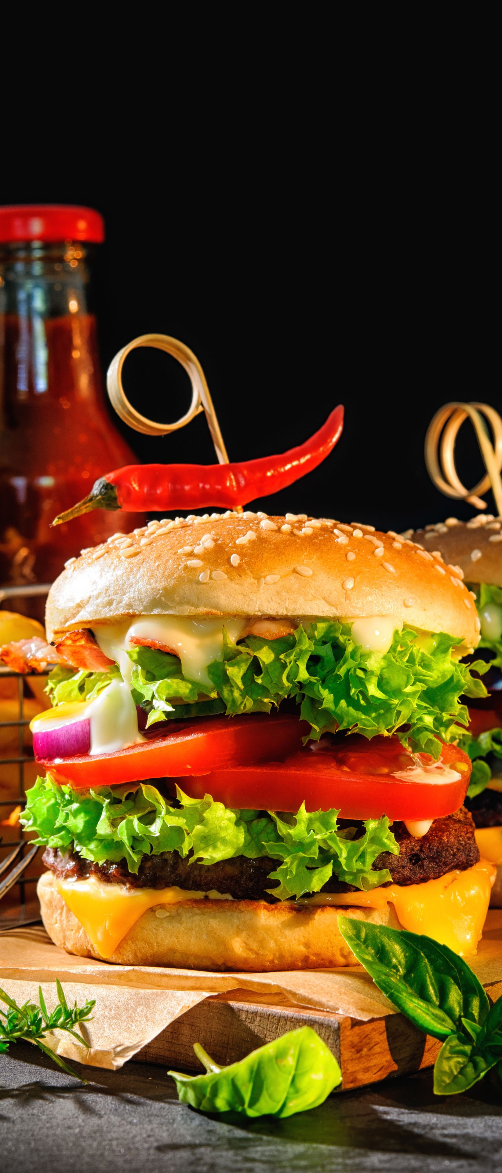 Veggie Burger Wallpapers - Top Free Veggie Burger Backgrounds ...