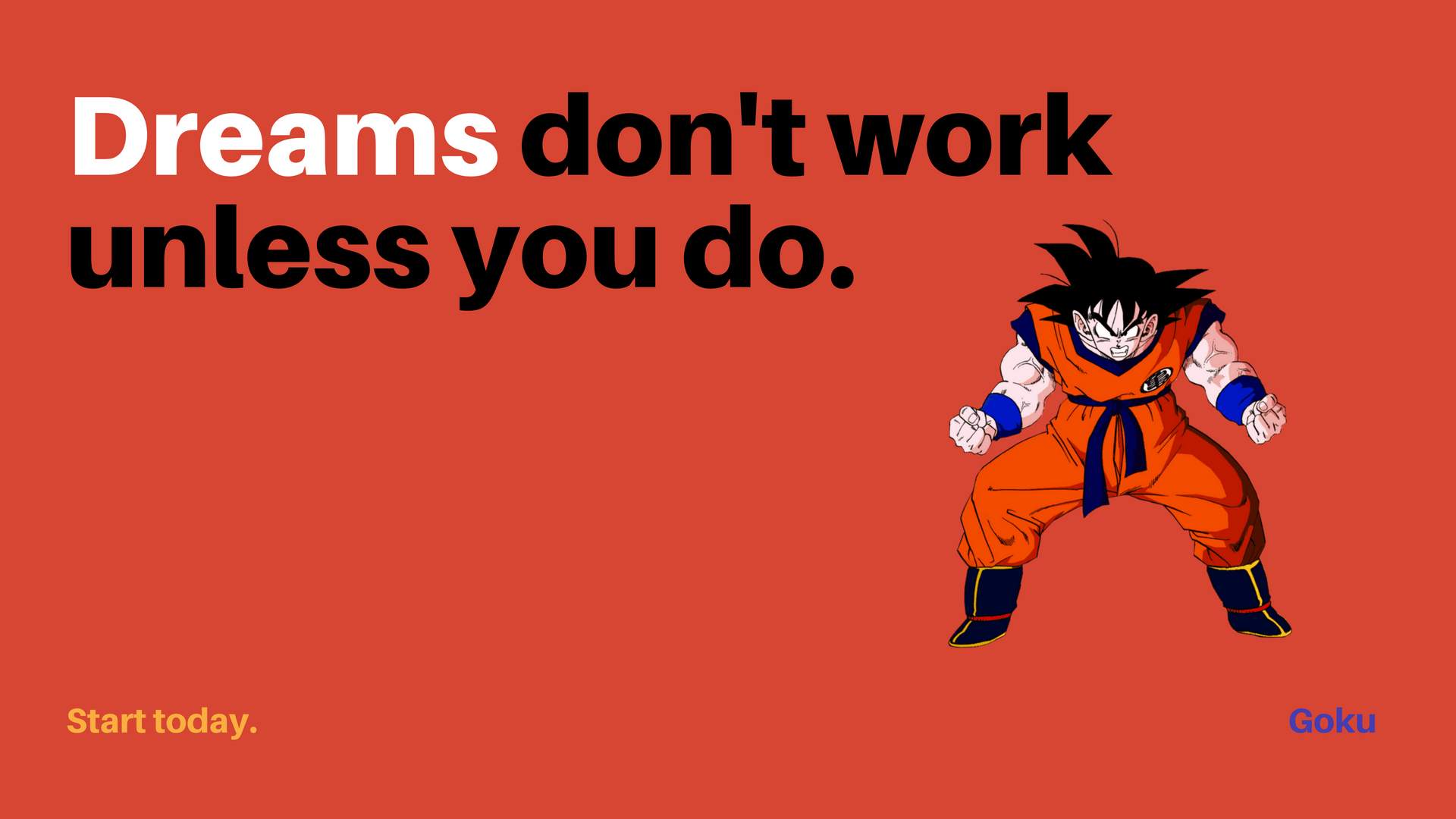 Goku Motivation Wallpapers - Top Free Goku Motivation Backgrounds ...
