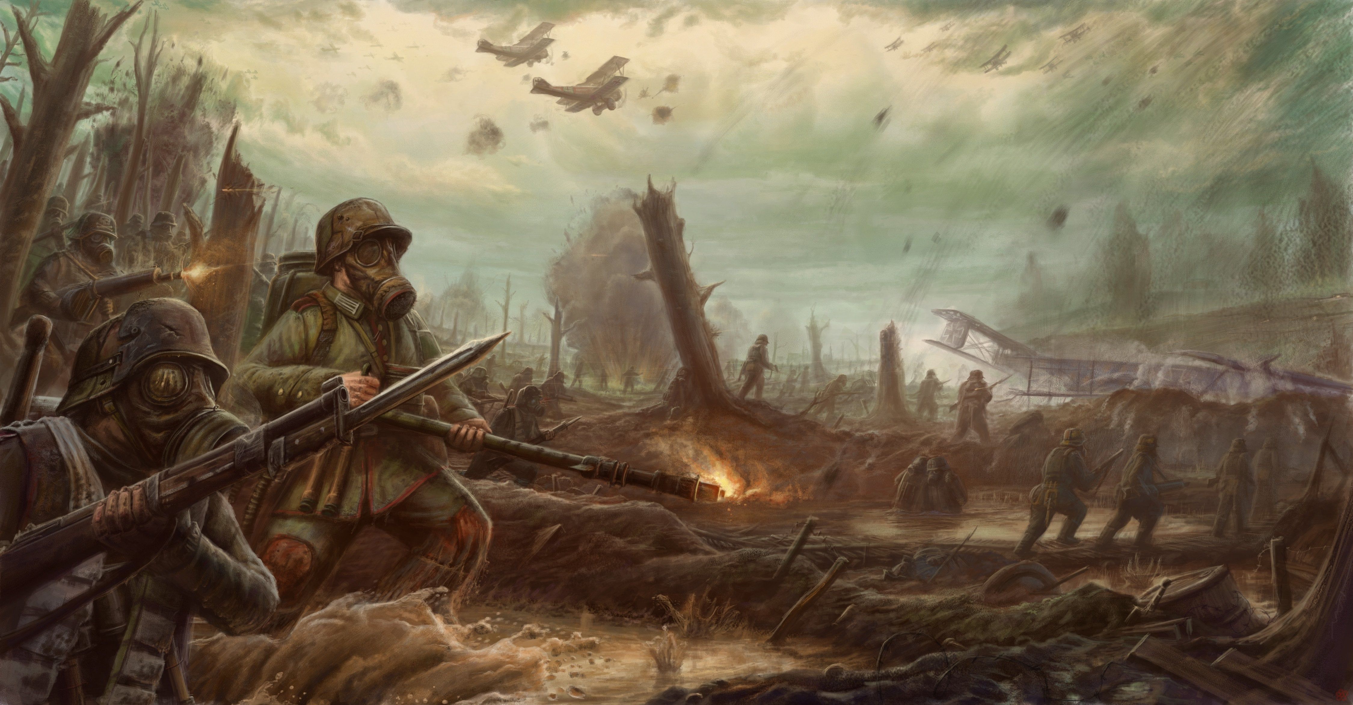First World War Wallpapers - Top Free First World War Backgrounds ...