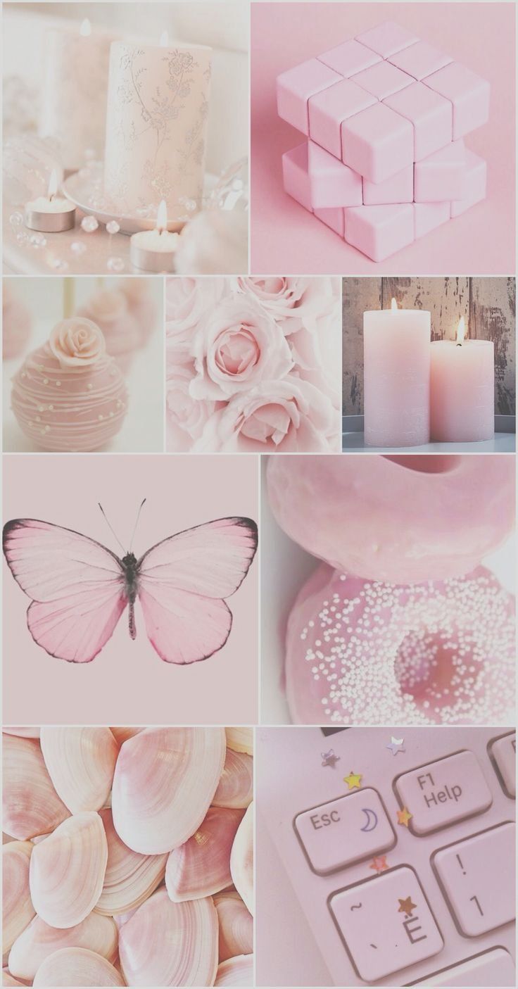 Light Pink Collage Wallpapers - Top Free Light Pink Collage Backgrounds ...