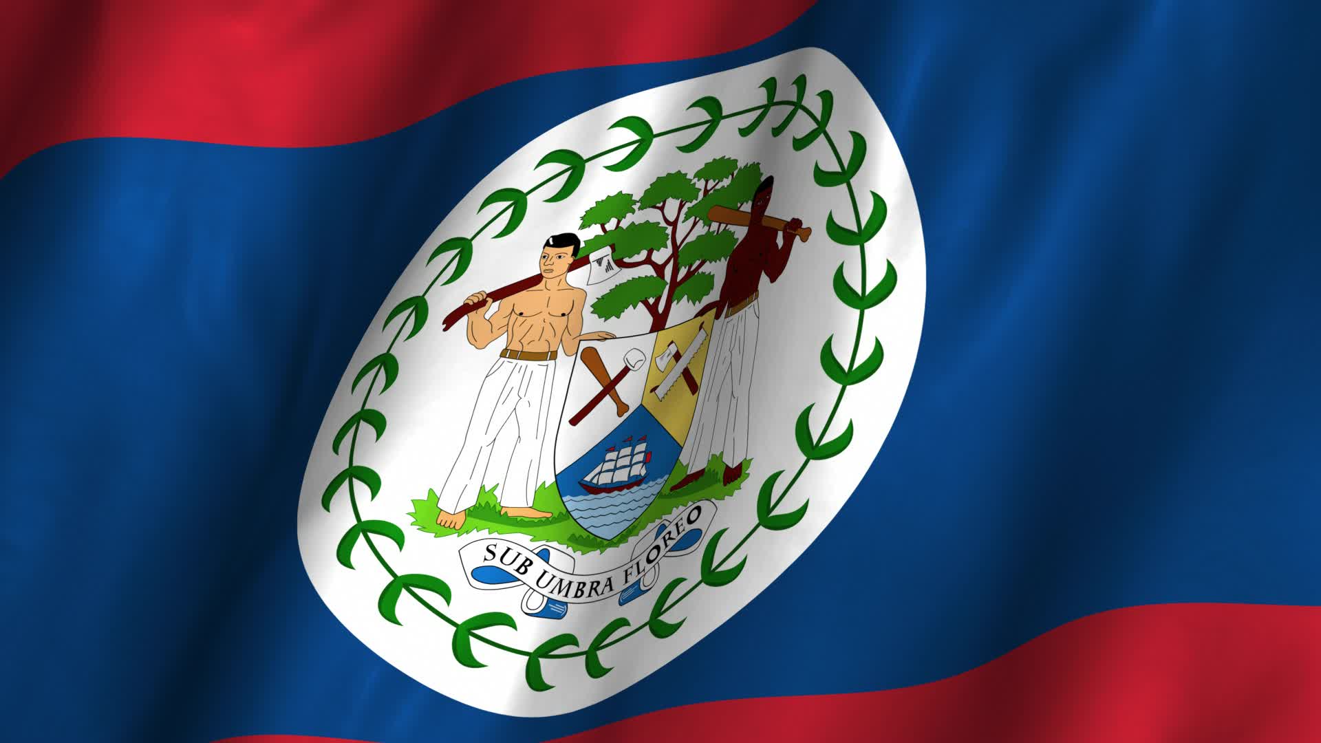 Belize Flag Wallpapers - Top Free Belize Flag Backgrounds - WallpaperAccess