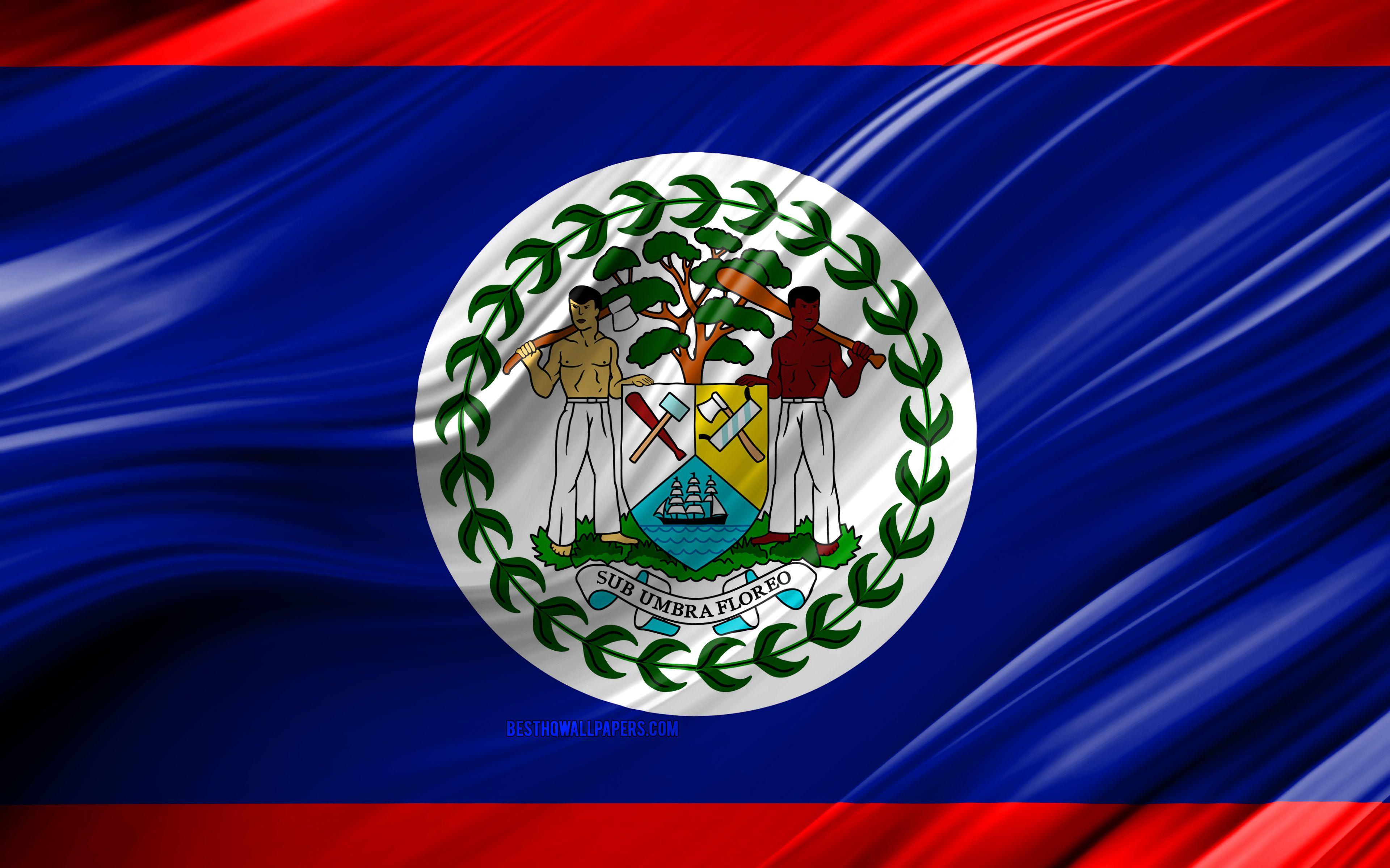 Belize Flag Wallpapers - Top Free Belize Flag Backgrounds - WallpaperAccess