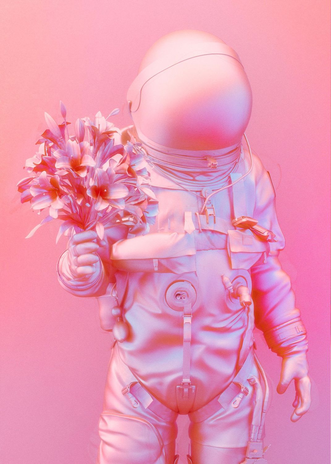 Pink Astronaut Wallpapers - Top Free Pink Astronaut Backgrounds ...
