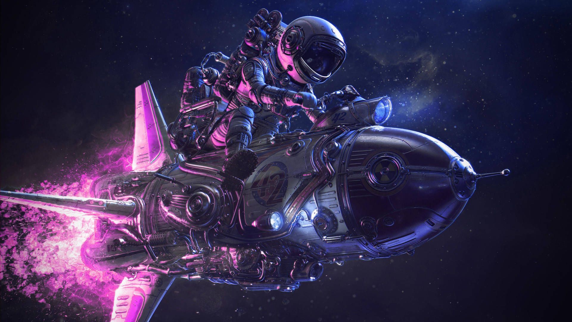 Pink Astronaut Wallpapers - Top Free Pink Astronaut Backgrounds ...