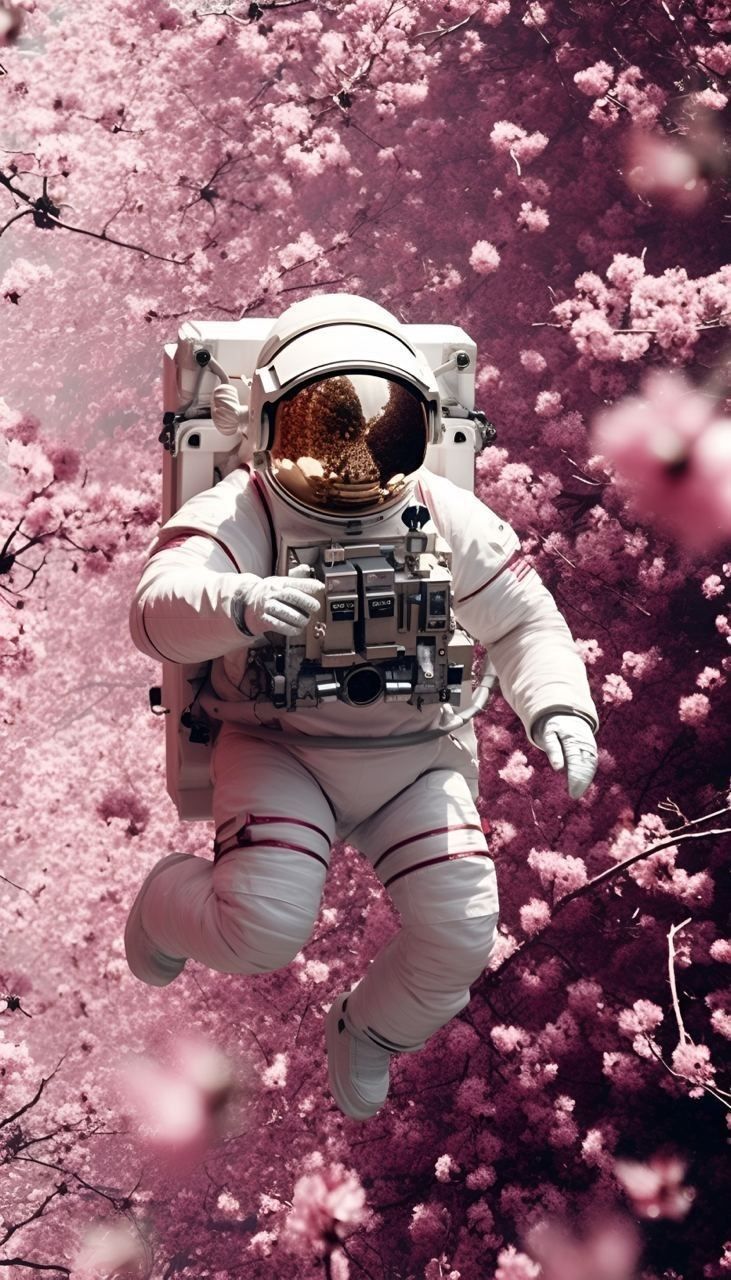 Pink Astronaut Wallpapers - Top Free Pink Astronaut Backgrounds ...