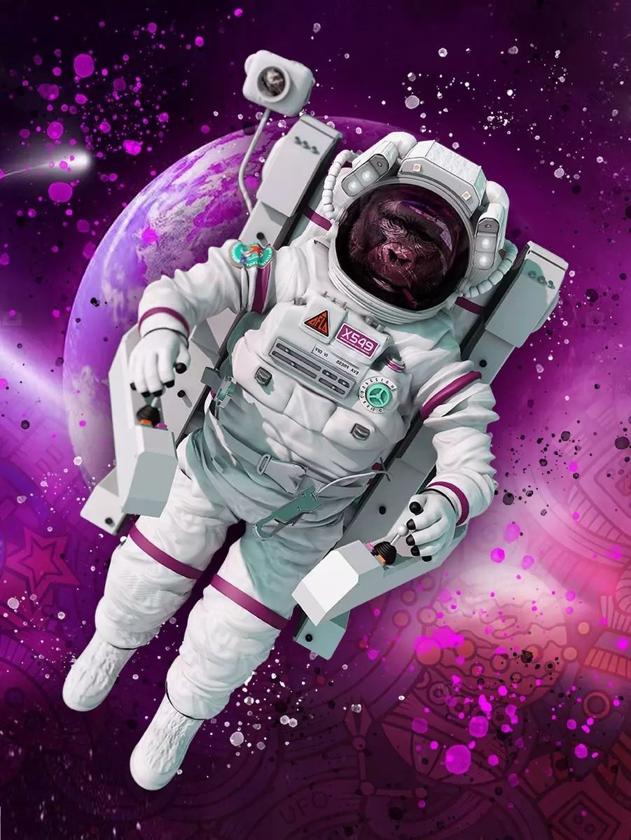 Pink Astronaut Wallpapers - Top Free Pink Astronaut Backgrounds ...