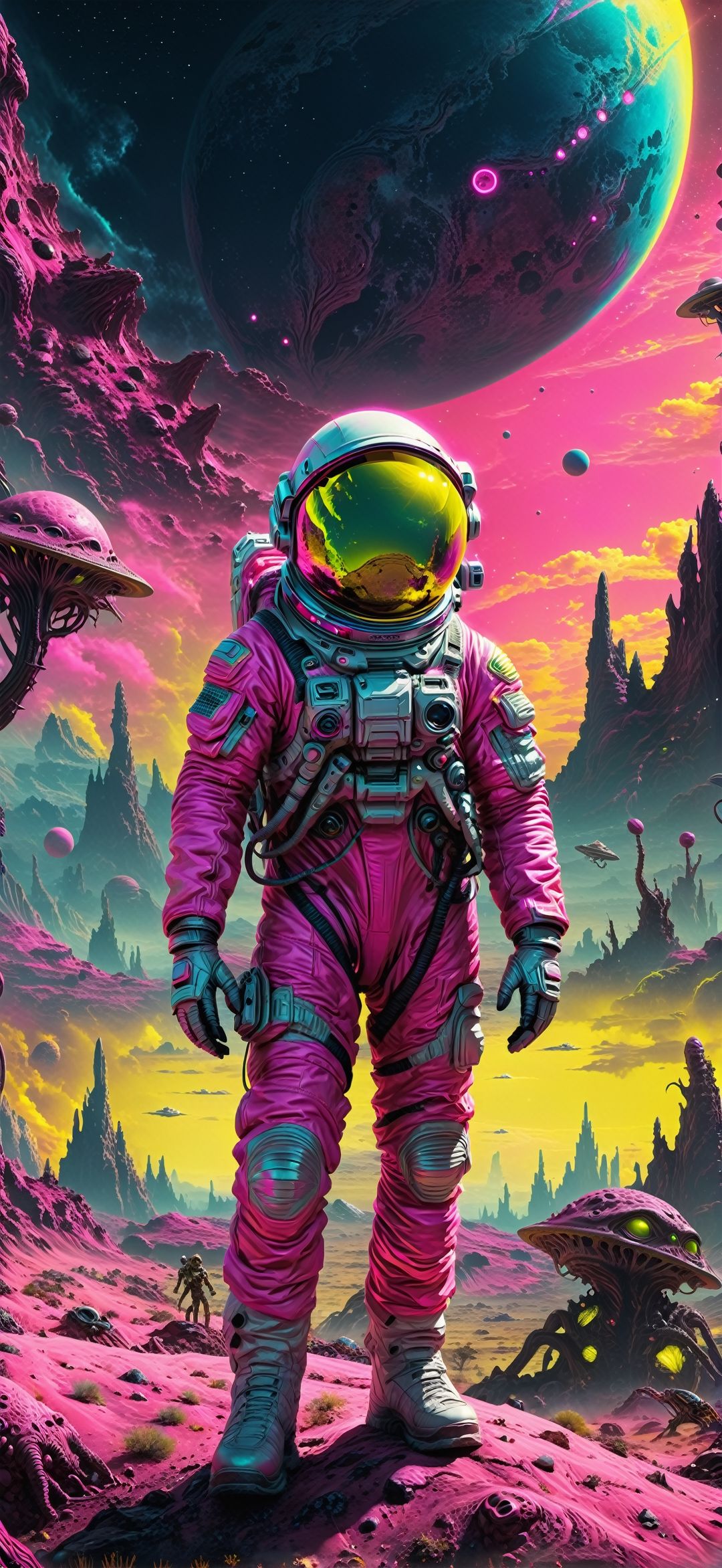 Pink Astronaut Wallpapers - Top Free Pink Astronaut Backgrounds ...