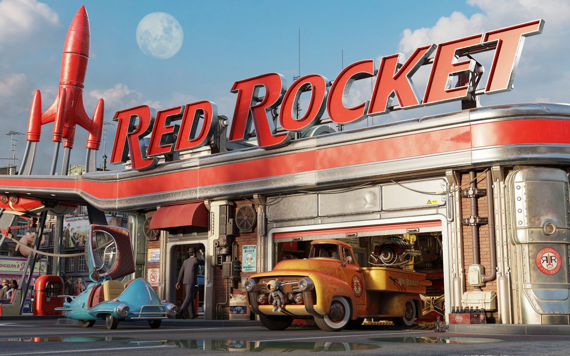 Red Rocket Wallpapers - Top Free Red Rocket Backgrounds - WallpaperAccess