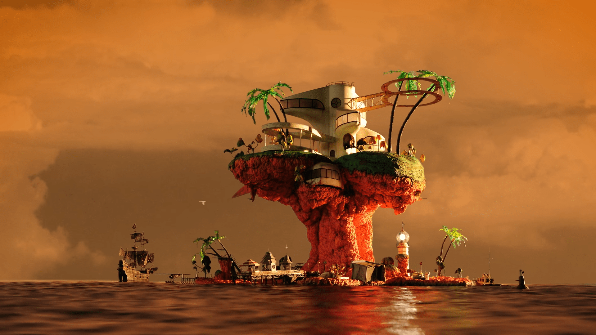 Plastic Beach Wallpapers - Top Free Plastic Beach Backgrounds - WallpaperAccess