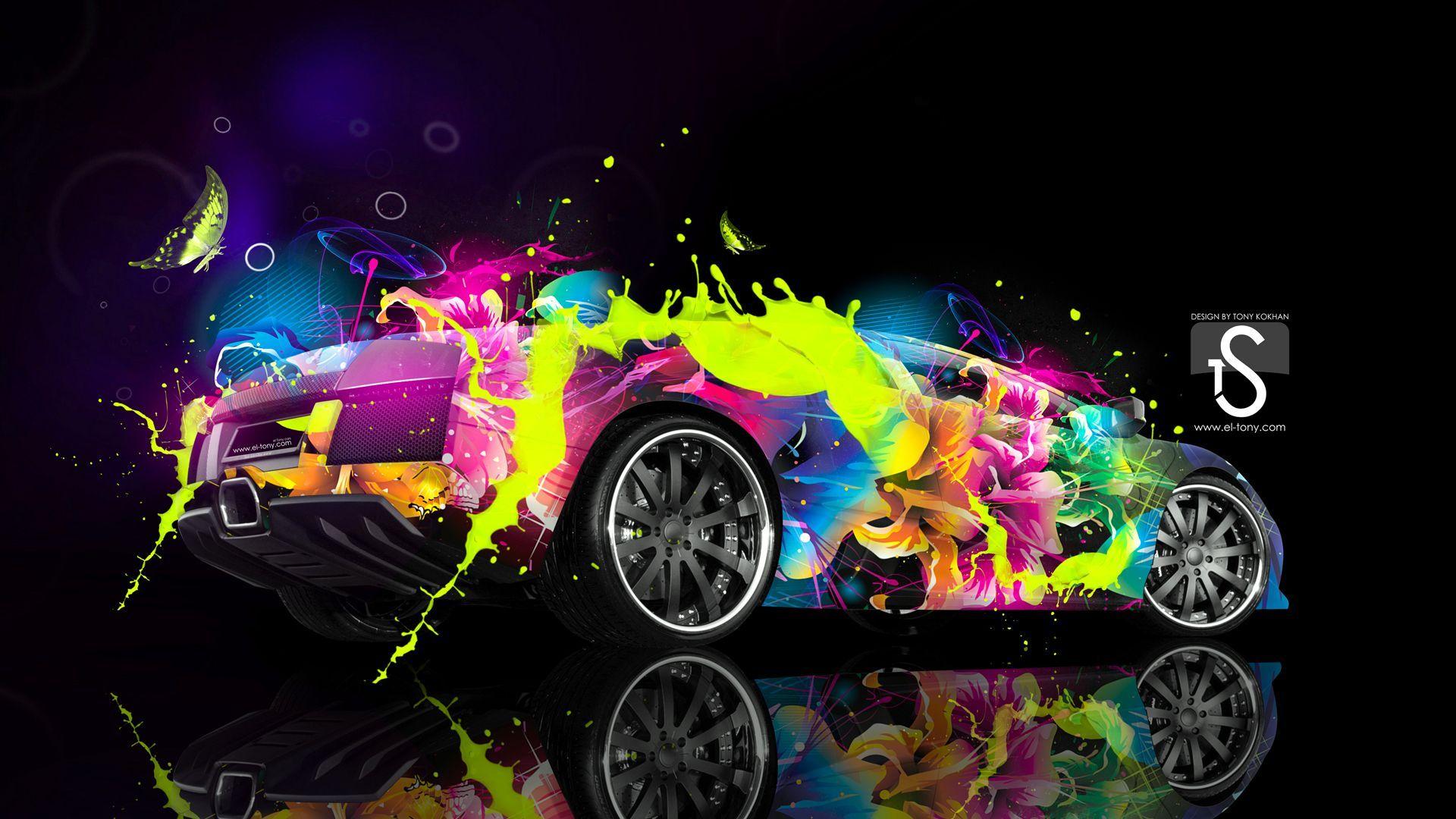 Neon Car Wallpapers - Top Free Neon Car Backgrounds - WallpaperAccess