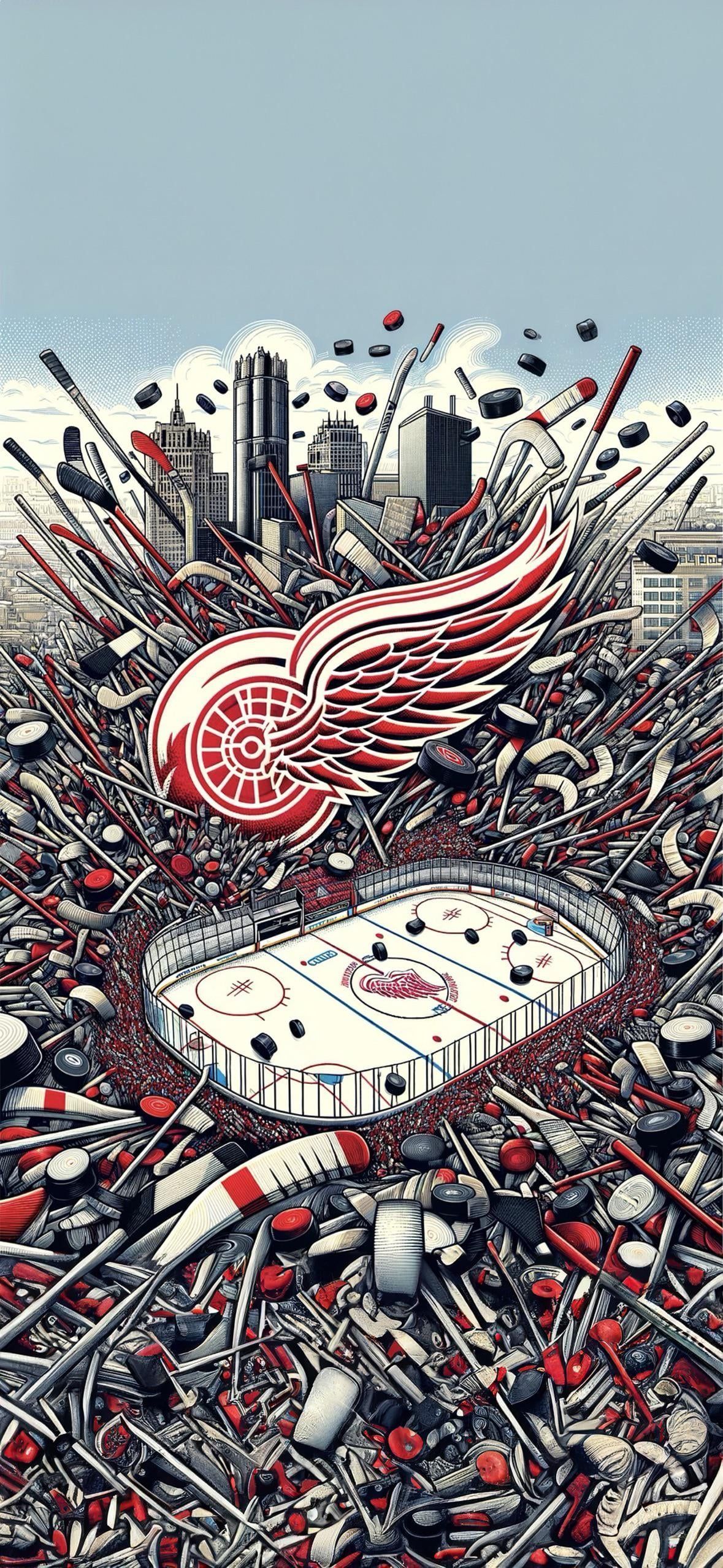 Detroit Red Wings Wallpapers - Top Free Detroit Red Wings Backgrounds ...