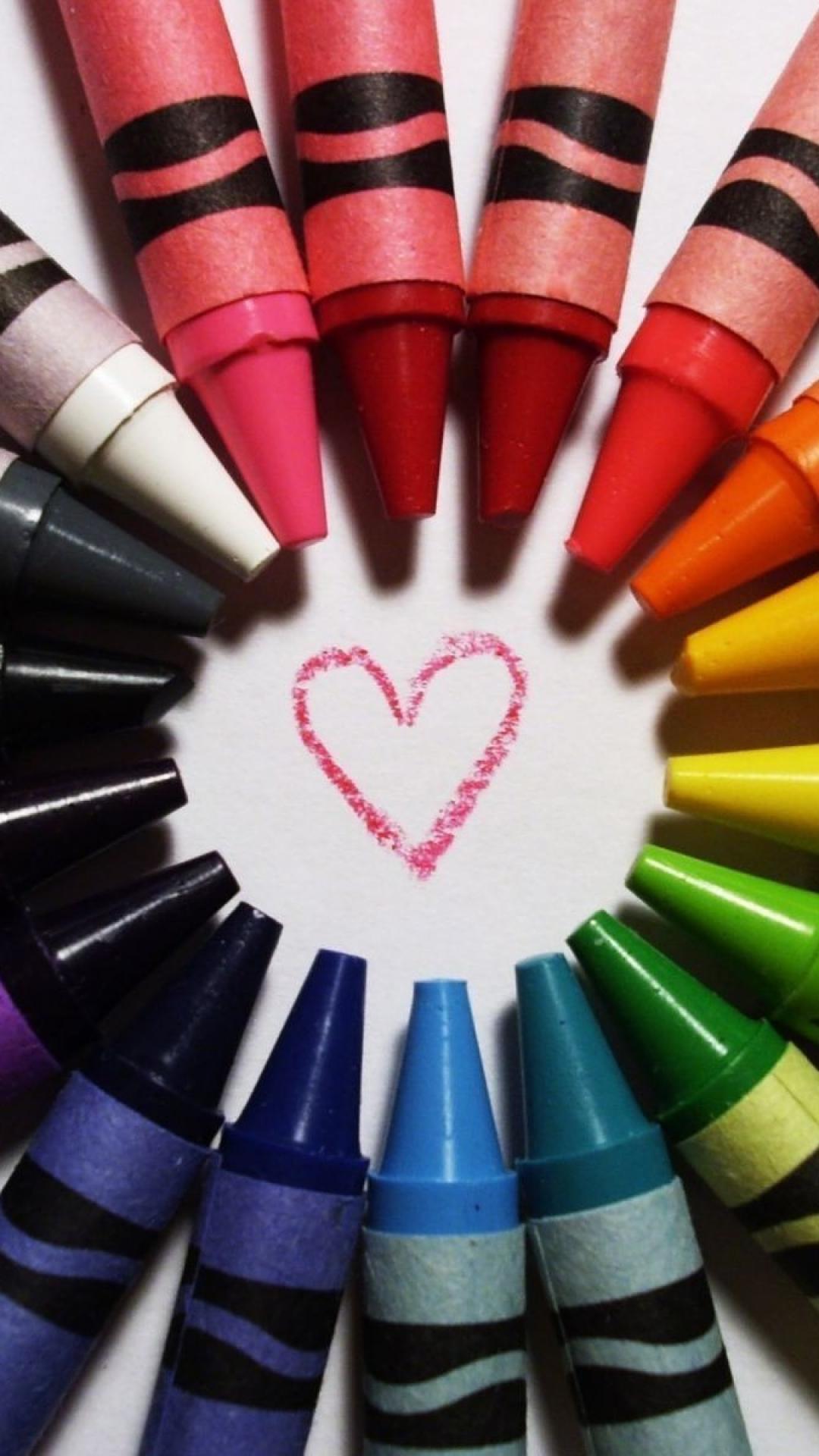 Crayon iPhone Wallpapers - Top Free Crayon iPhone Backgrounds ...