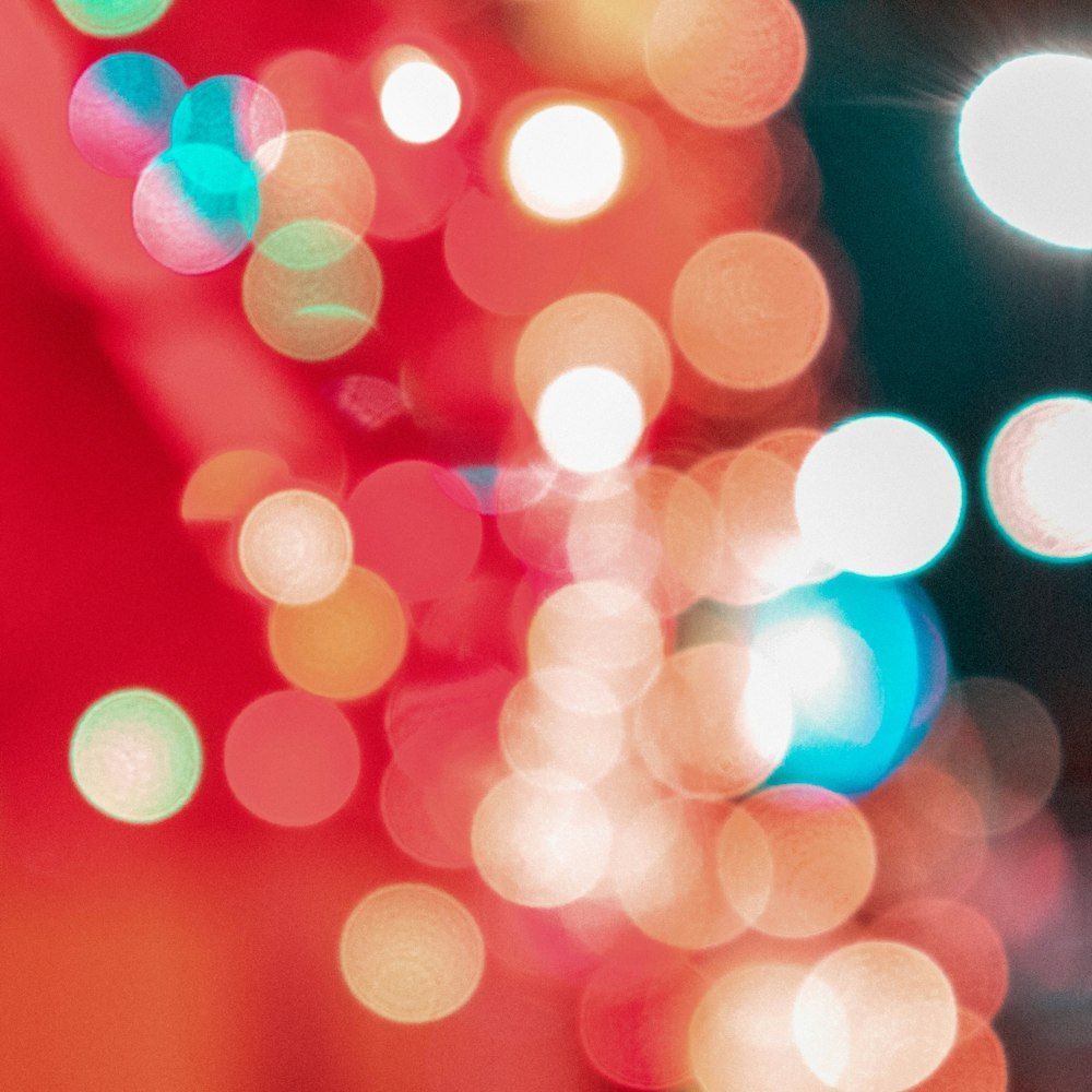 Red Bokeh Wallpapers - Top Free Red Bokeh Backgrounds - WallpaperAccess