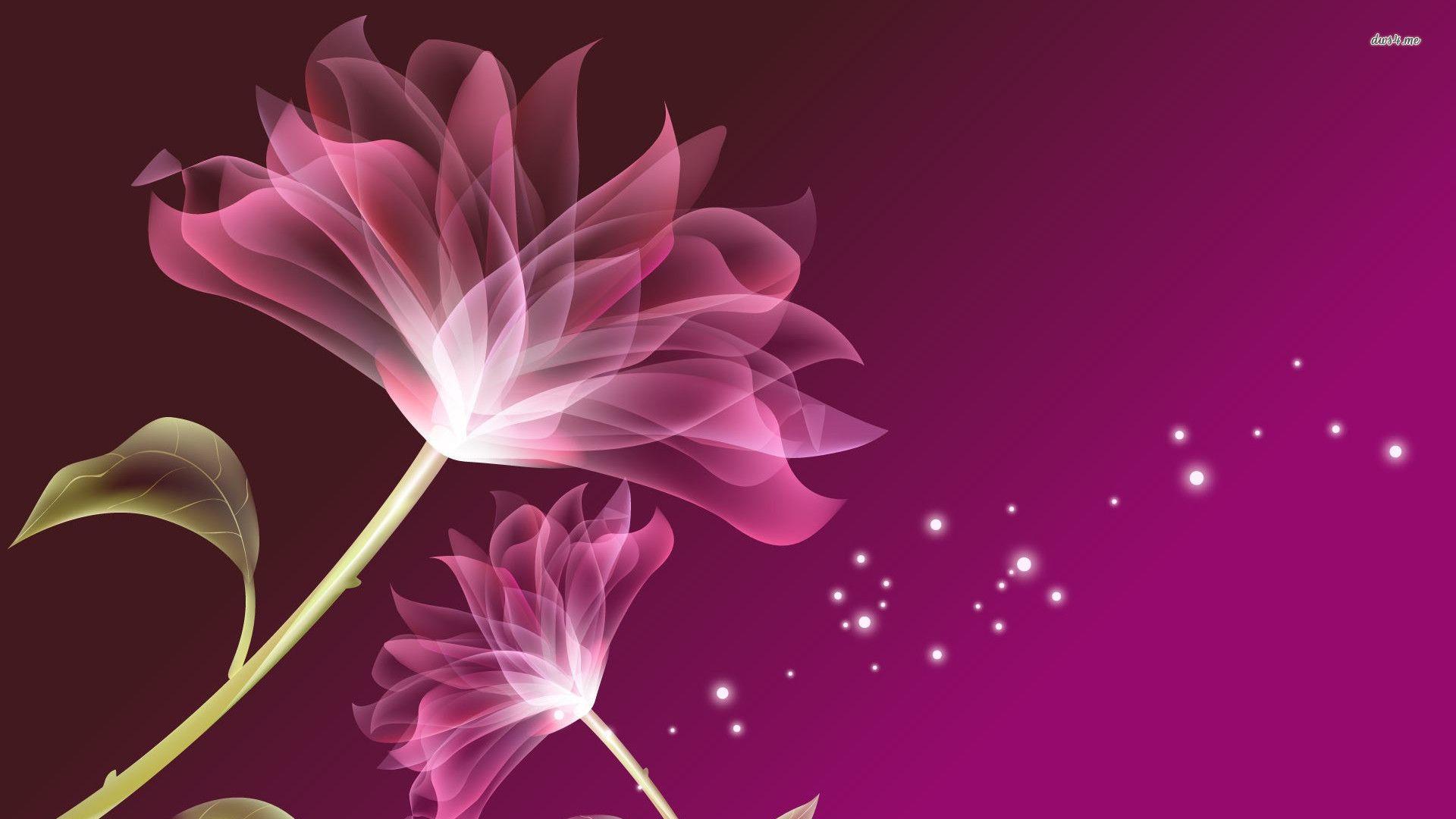 Digital Flowers Wallpapers - Top Free Digital Flowers Backgrounds ...