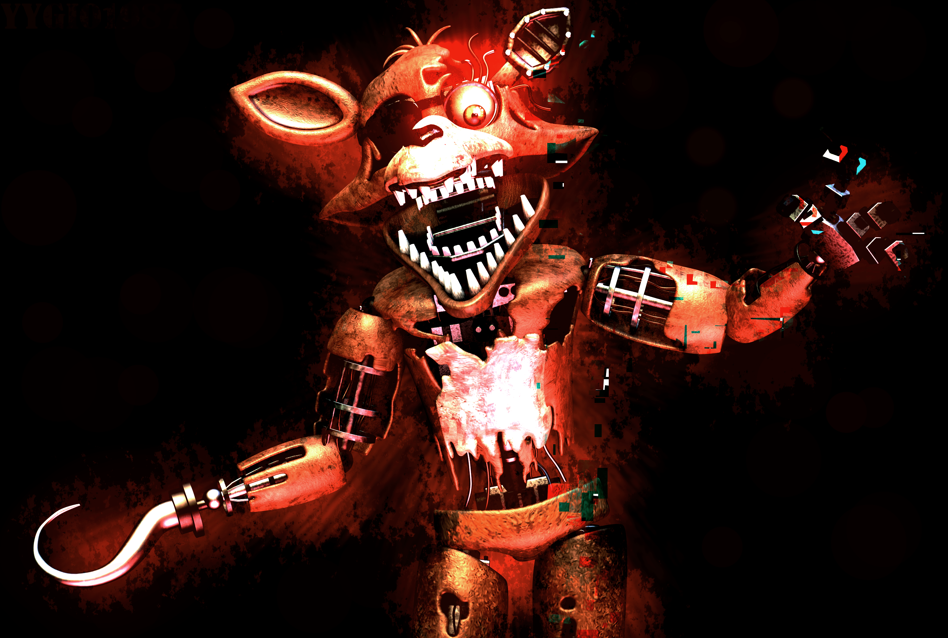 Withered Foxy Wallpapers - Top Free Withered Foxy Backgrounds ...
