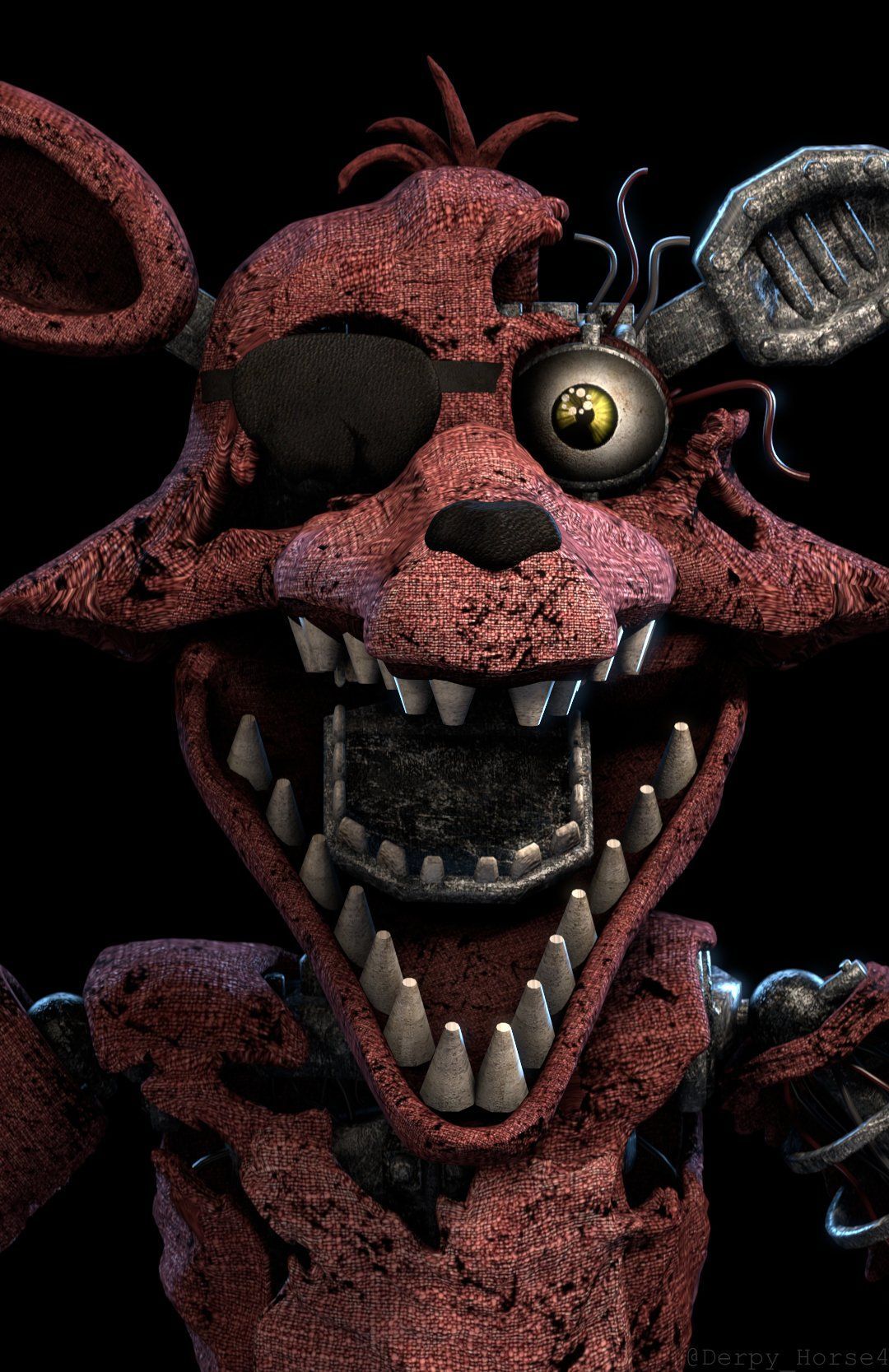 Withered Foxy Wallpapers - Top Free Withered Foxy Backgrounds ...