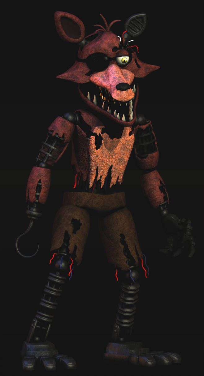 Withered Foxy Wallpapers - Top Free Withered Foxy Backgrounds ...