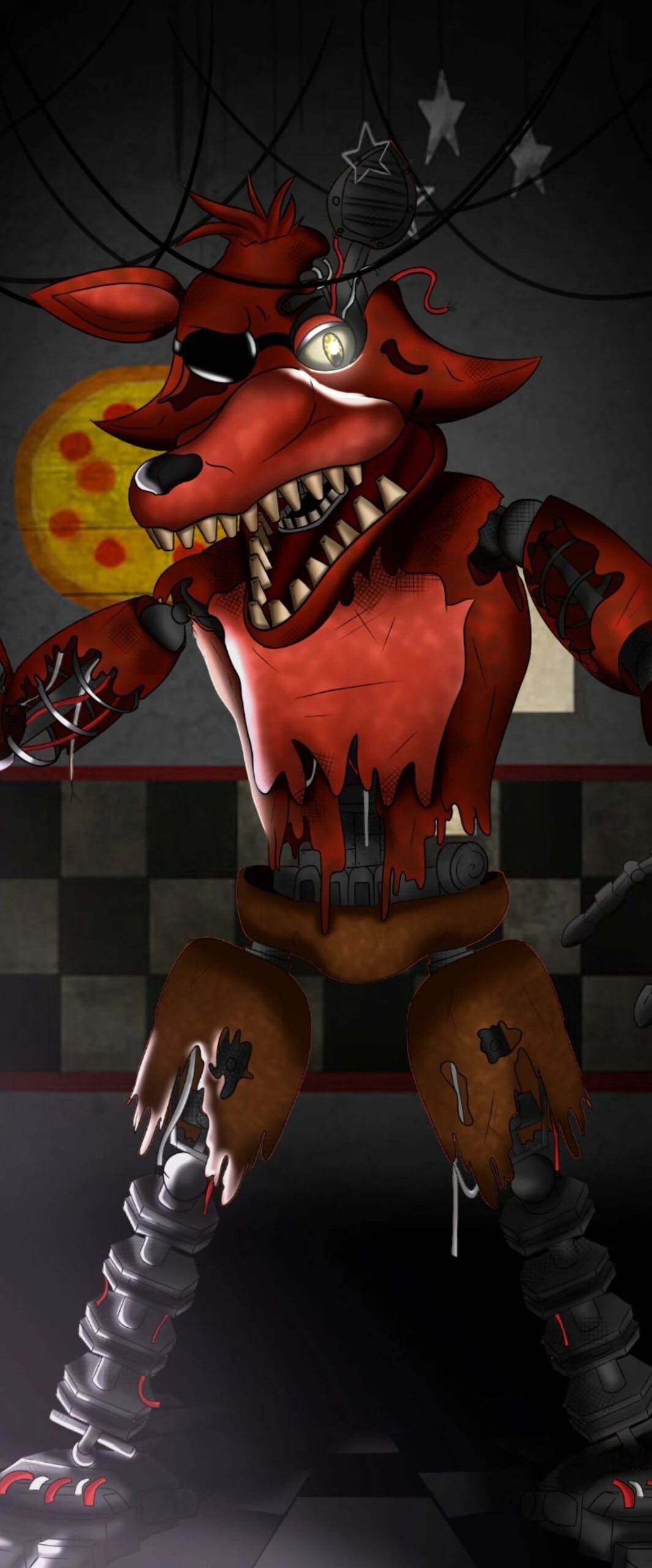 Withered Foxy Wallpapers - Top Free Withered Foxy Backgrounds ...