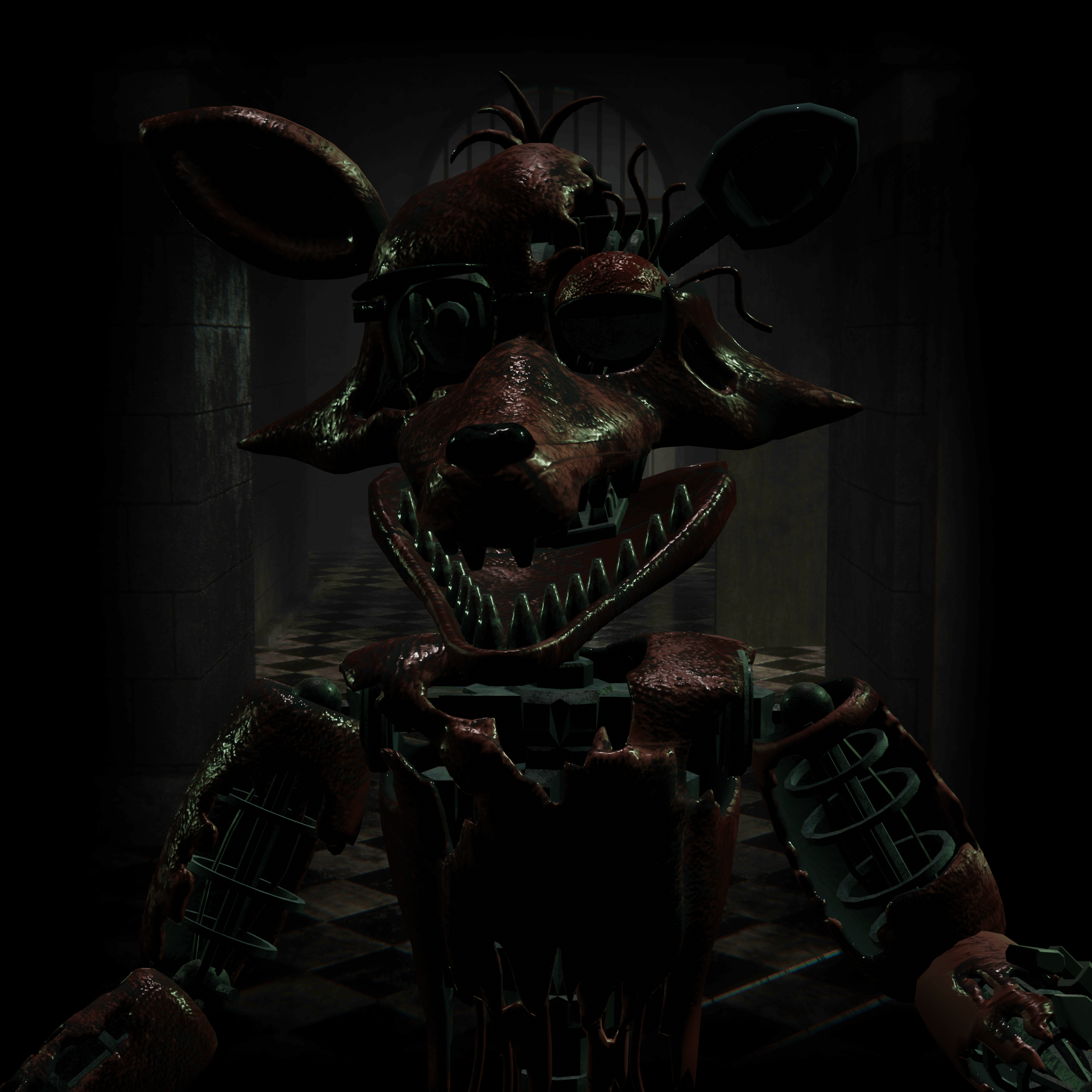 Withered Foxy Wallpapers - Top Free Withered Foxy Backgrounds ...