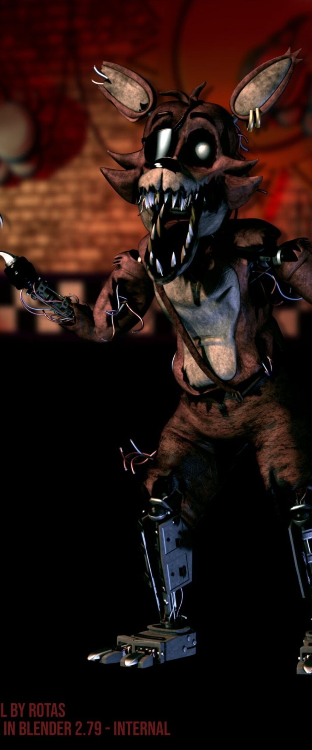 Withered Foxy Wallpapers - Top Free Withered Foxy Backgrounds - WallpaperAccess