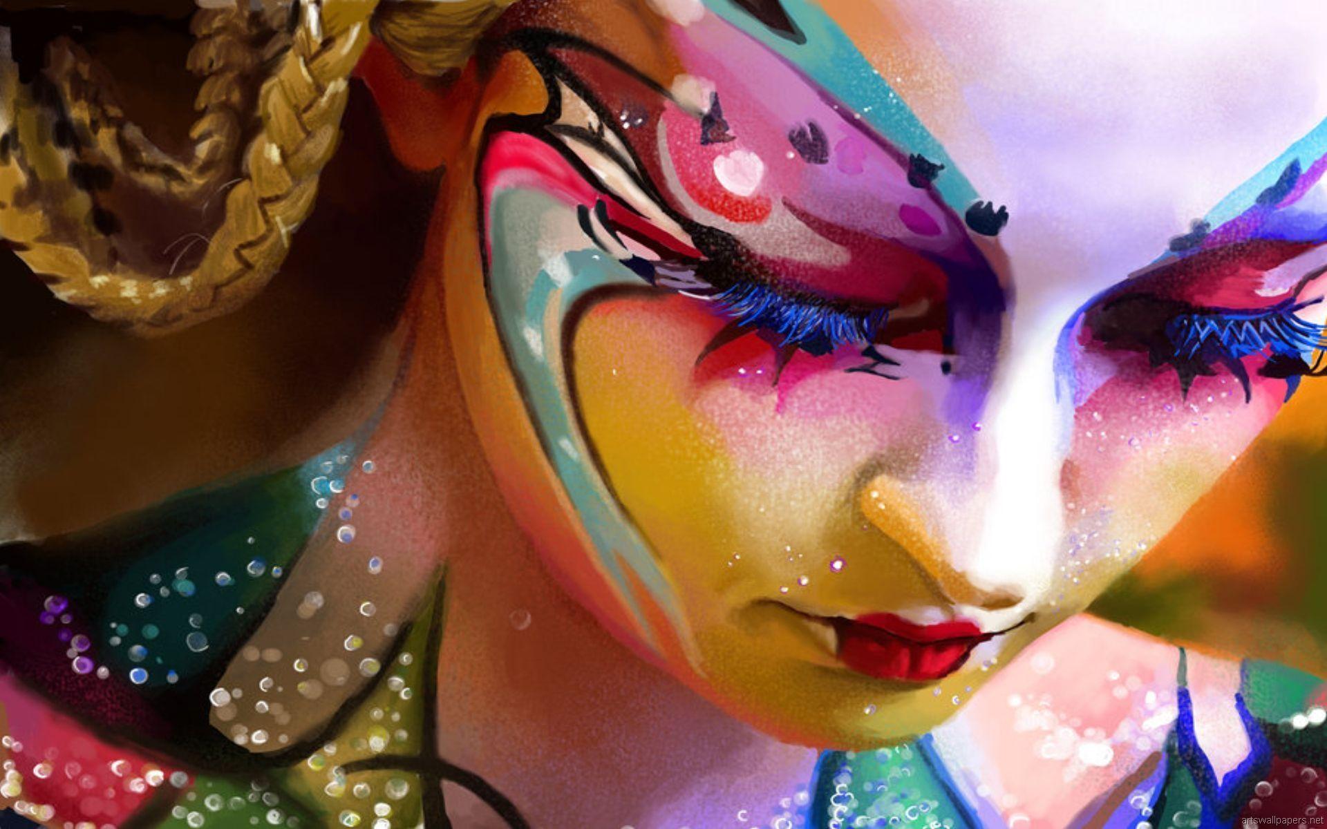 Colorful Makeup Wallpapers - Top Free Colorful Makeup Backgrounds ...