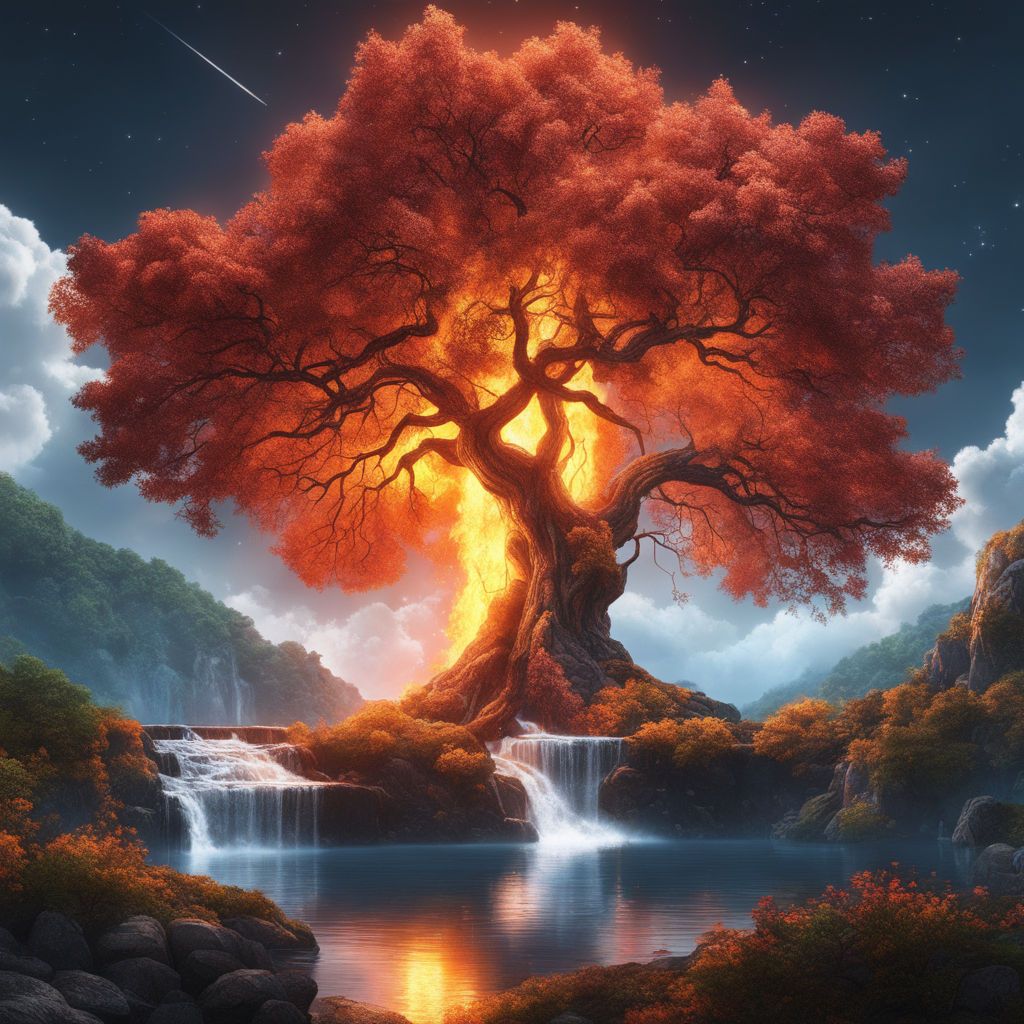 Fire Tree Wallpapers - Top Free Fire Tree Backgrounds - WallpaperAccess