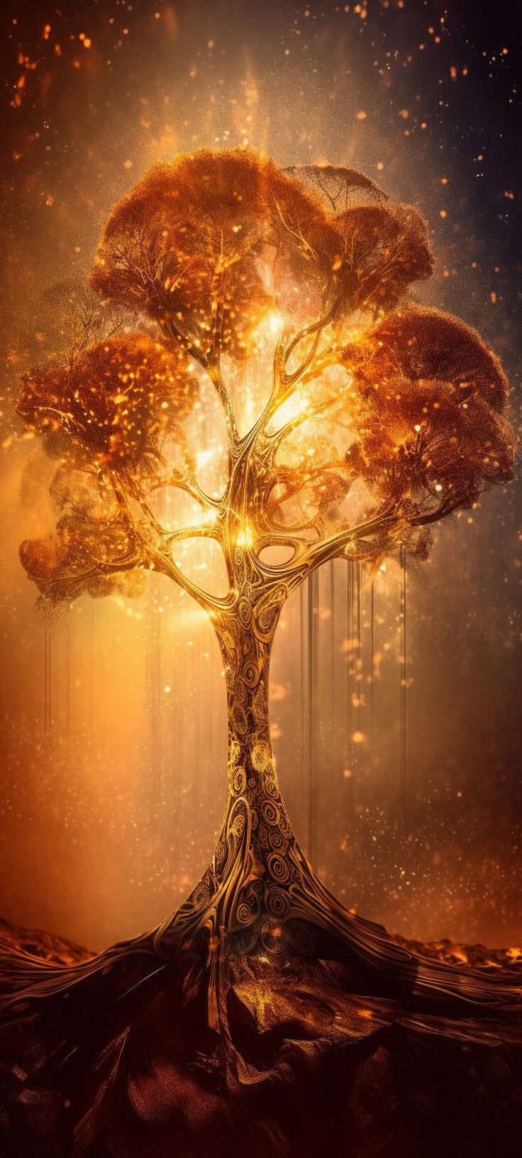 Fire Tree Wallpapers - Top Free Fire Tree Backgrounds - WallpaperAccess