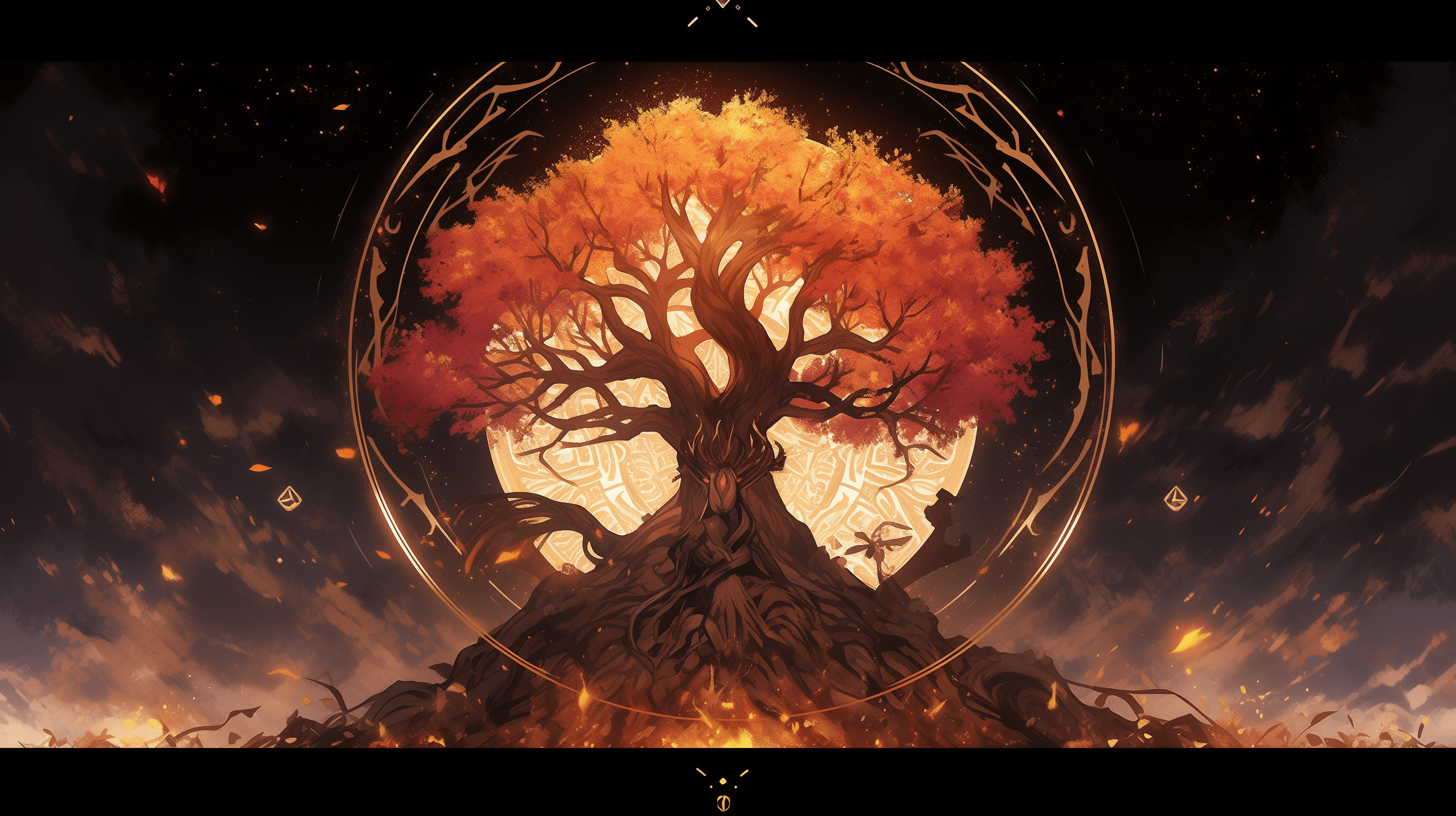 Fire Tree Wallpapers - Top Free Fire Tree Backgrounds - WallpaperAccess