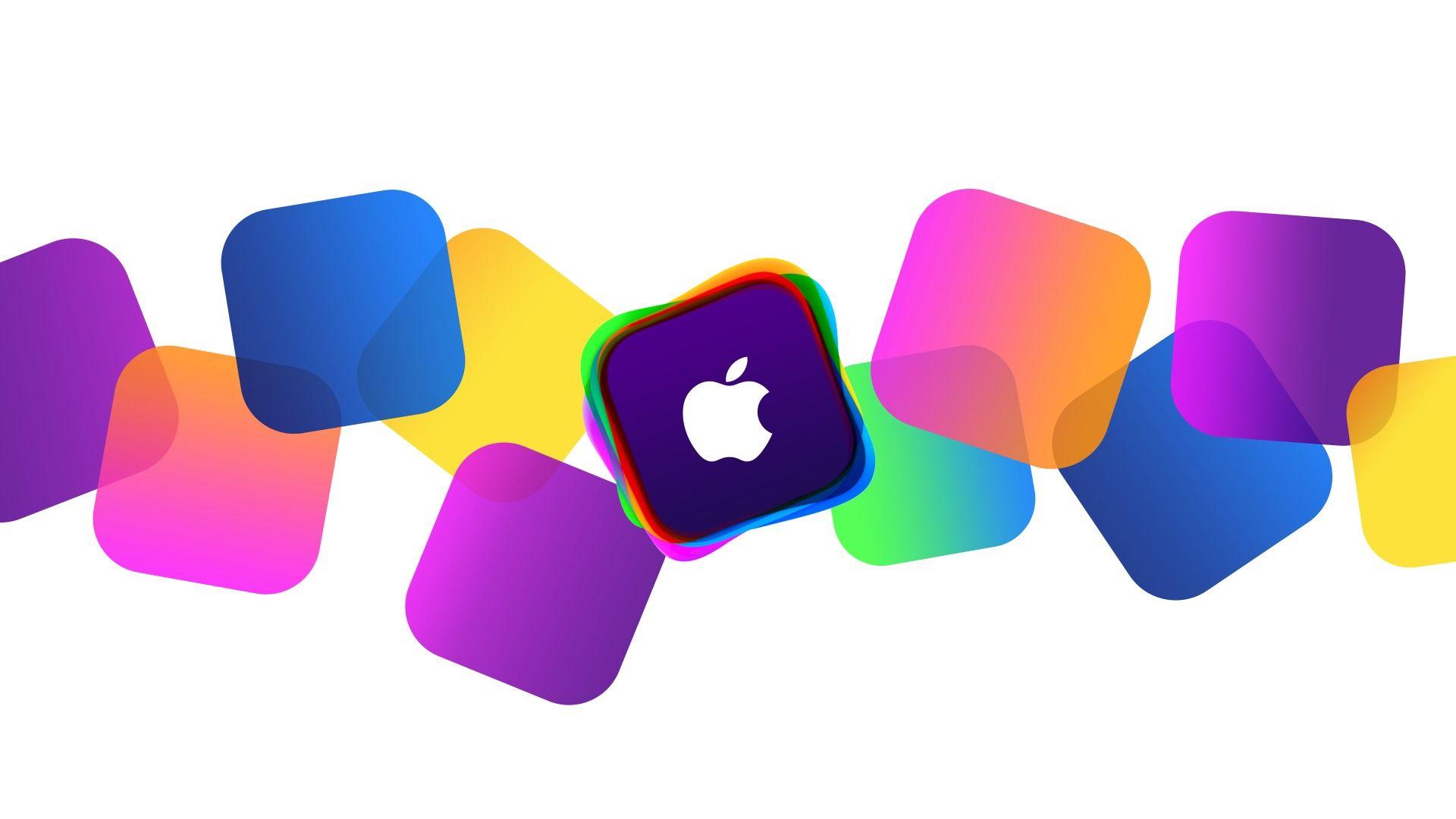 Colorful Apple Logo Wallpapers - Top Free Colorful Apple Logo ...