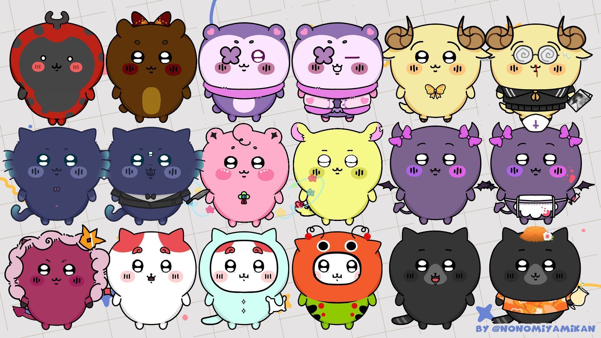 Chiikawa Wallpapers - Top Free Chiikawa Backgrounds - WallpaperAccess