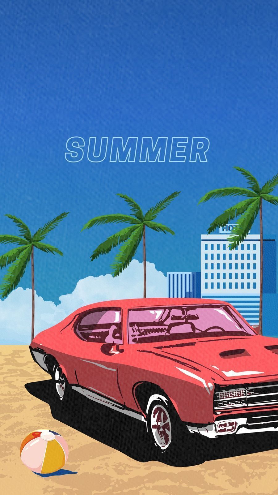 Retro Summer Wallpapers - Top Free Retro Summer Backgrounds ...