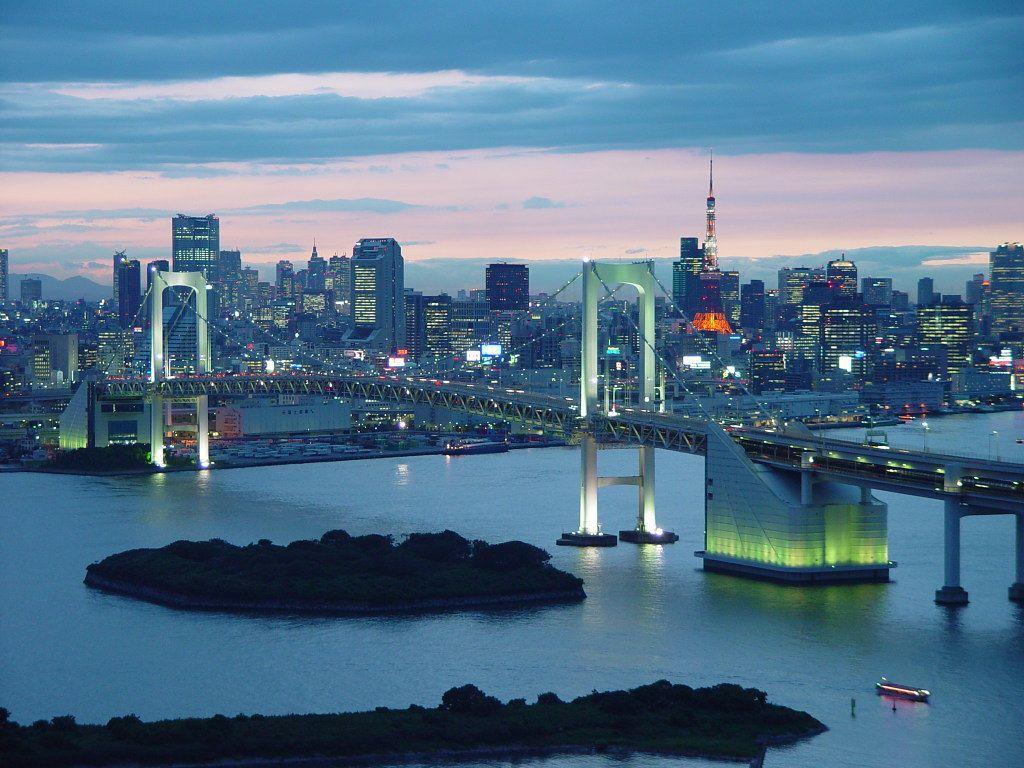 Rainbow Bridge Tokyo Japan Wallpapers - Top Free Rainbow Bridge Tokyo ...