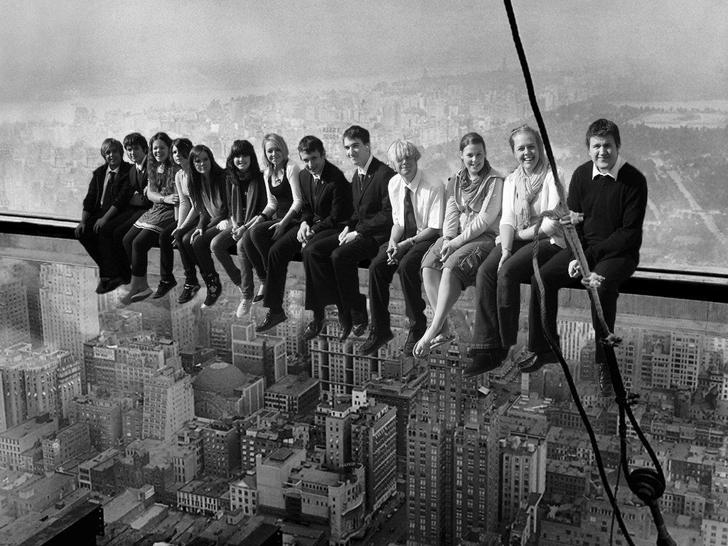 Lunch atop a Skyscraper Wallpapers - Top Free Lunch atop a Skyscraper ...