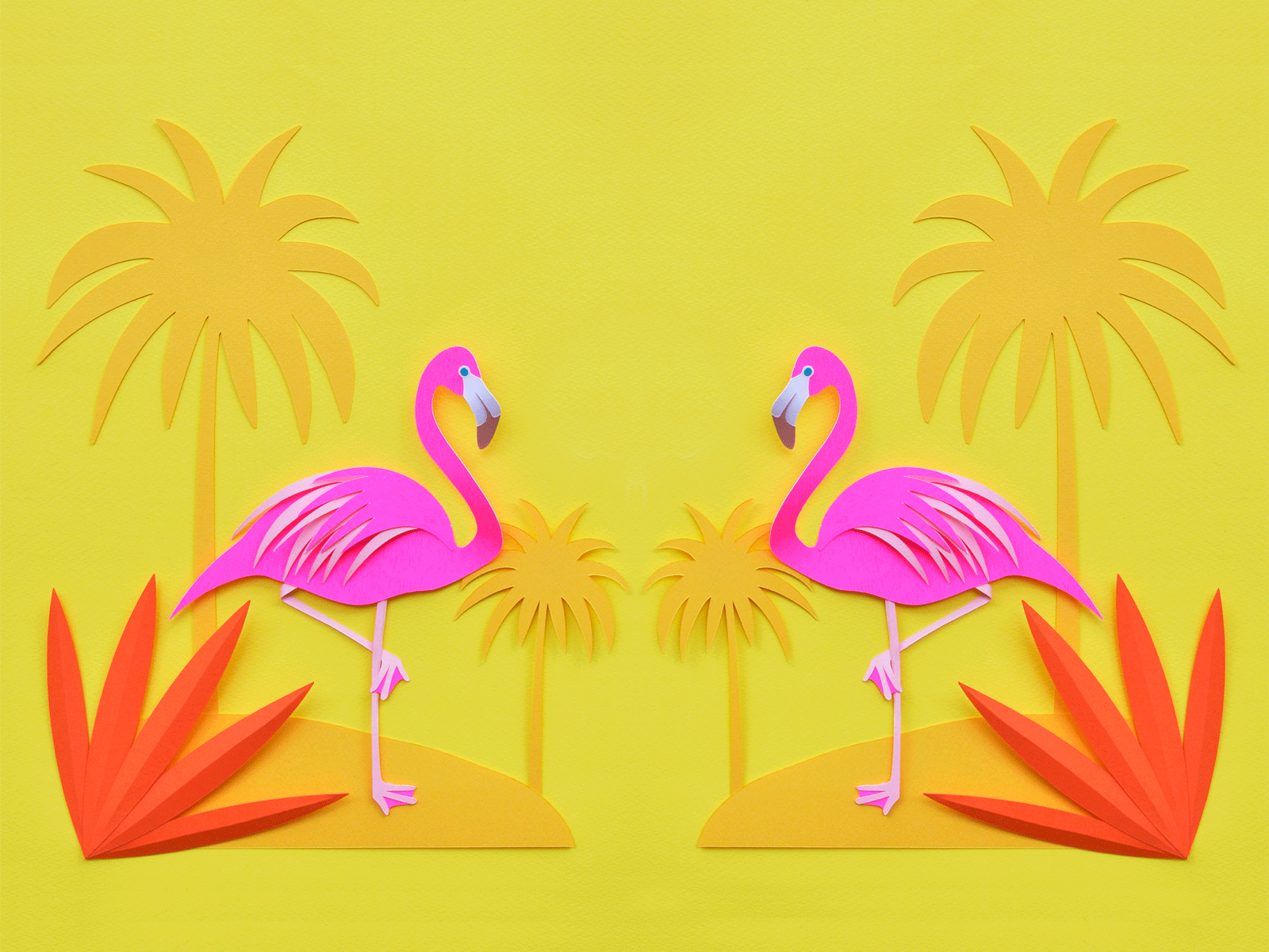Cartoon Flamingo Wallpapers - Top Free Cartoon Flamingo Backgrounds ...