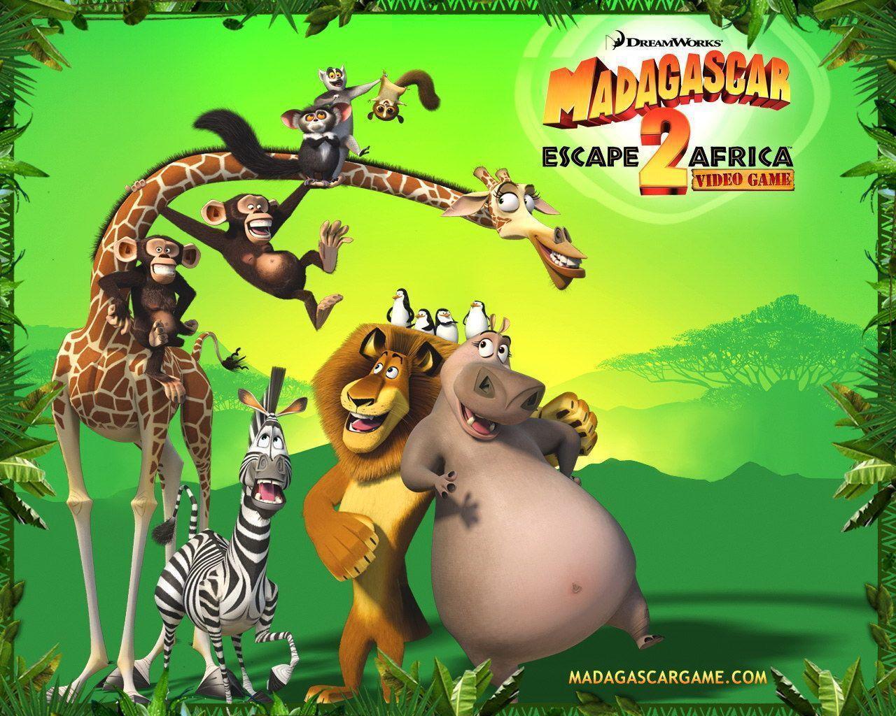 Madagascar Cartoon Wallpapers - Top Free Madagascar Cartoon Backgrounds ...