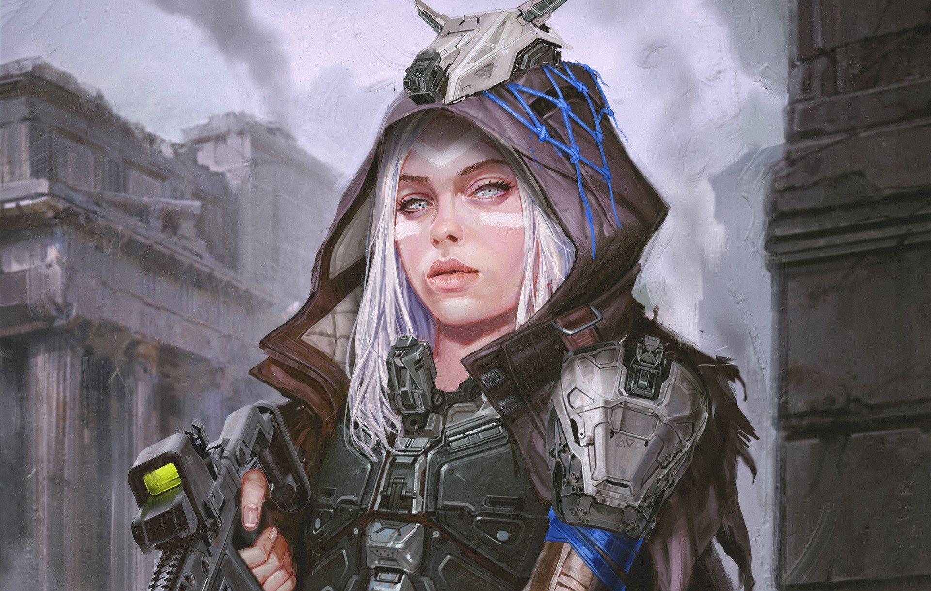 Futuristic Woman Wallpapers - Top Free Futuristic Woman Backgrounds ...