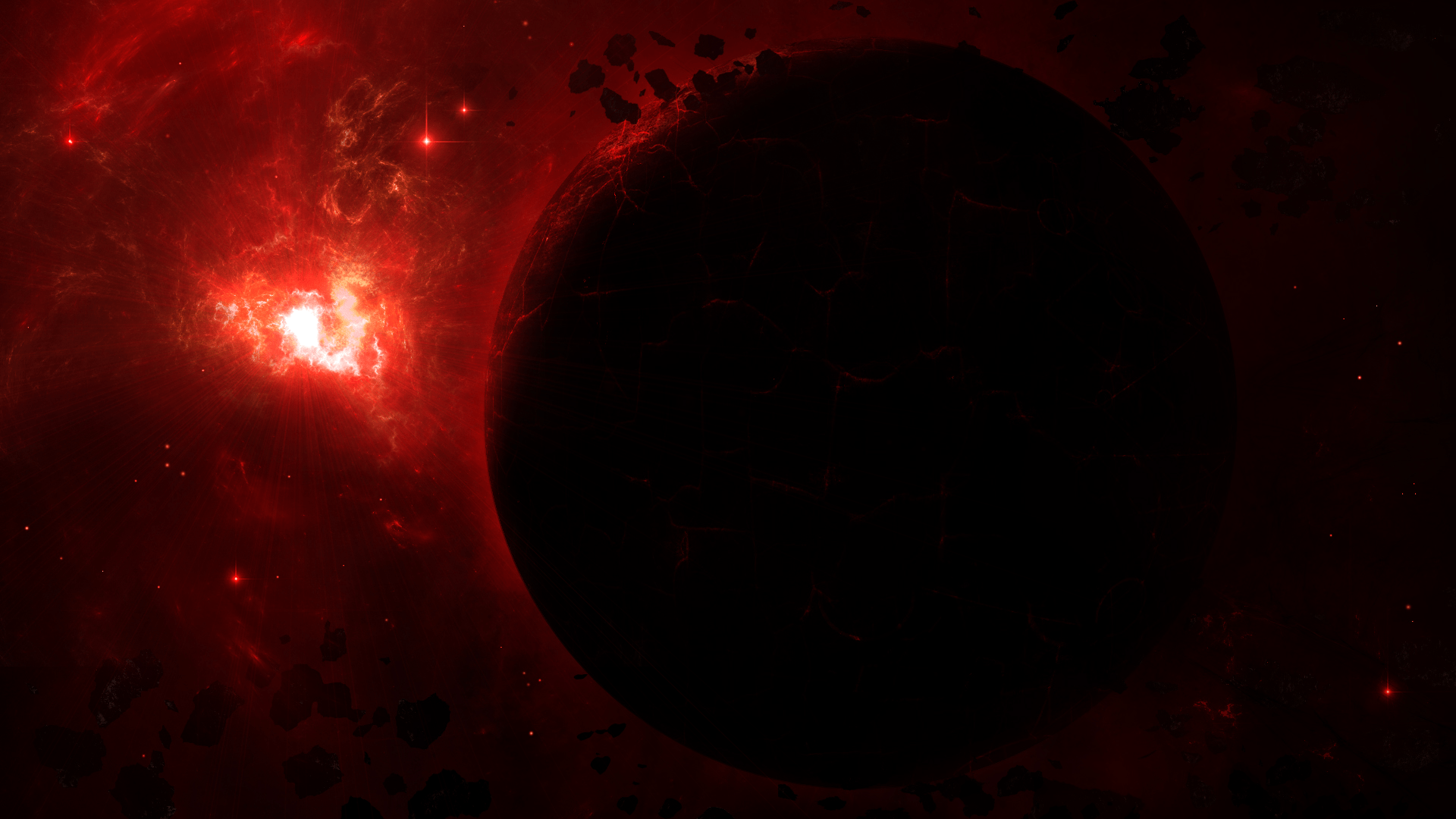 Black and Red Space Wallpapers - Top Free Black and Red Space ...